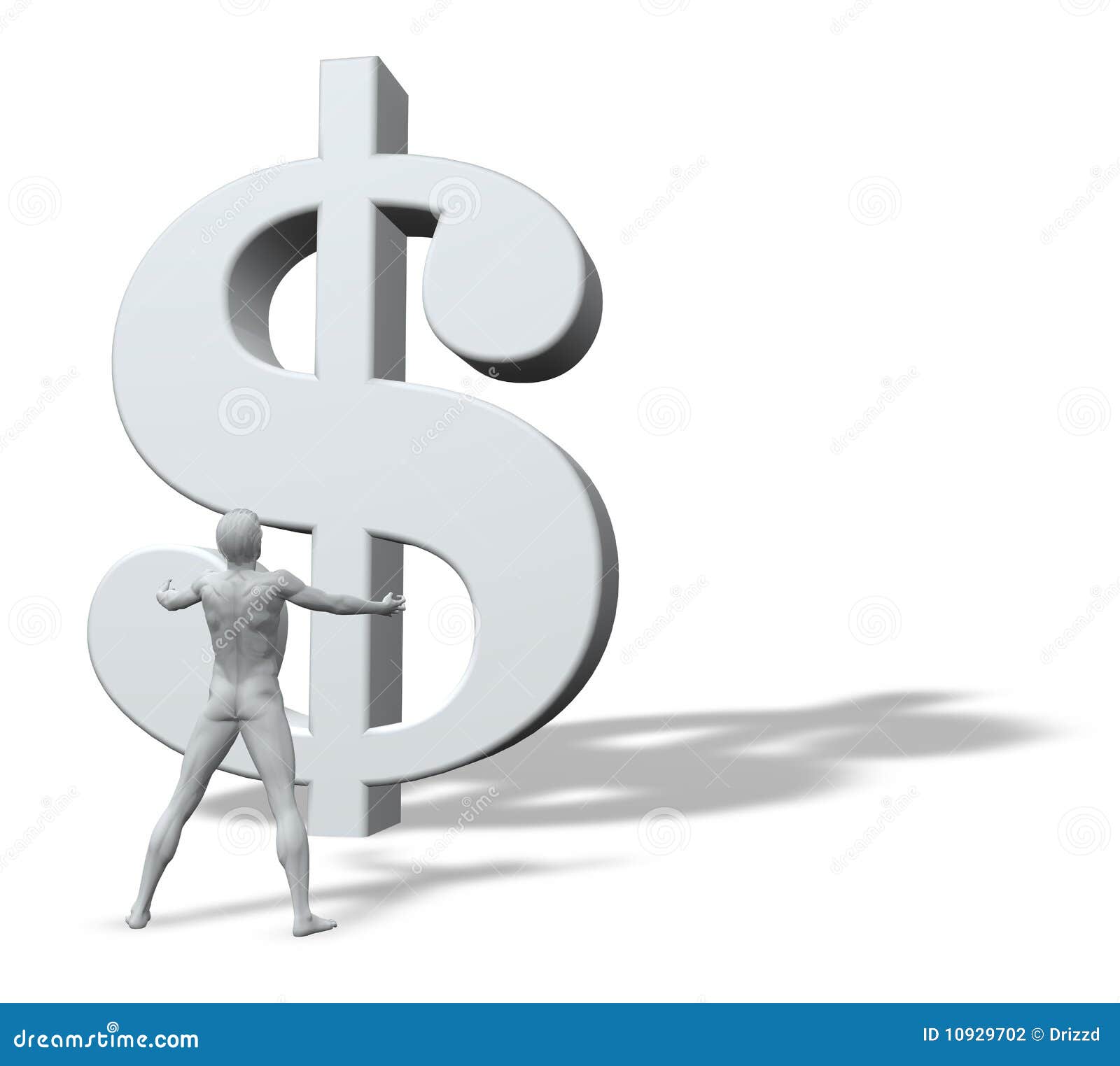 Money is the god stock illustration. Illustration of indication - 10929702