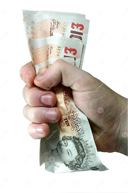 Money - Grabbing Notes editorial stock image. Image of holding - 9629