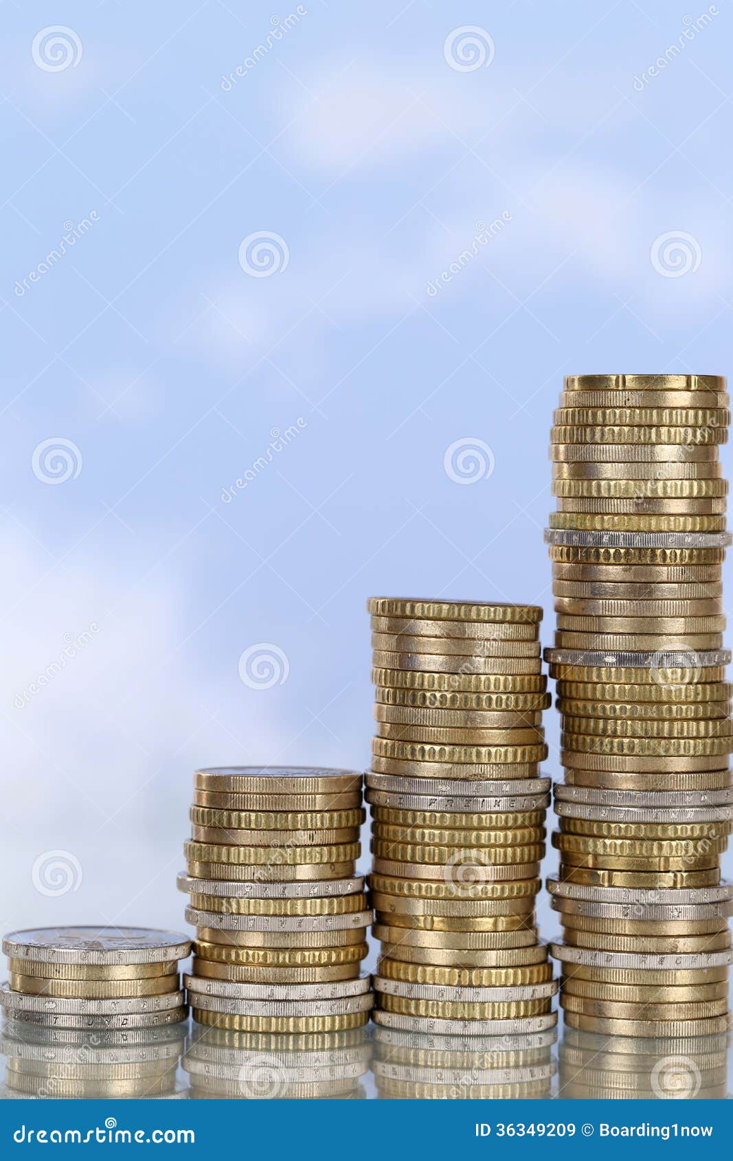 Money Graph Topic Growth and Success Stock Image - Image of bank ...