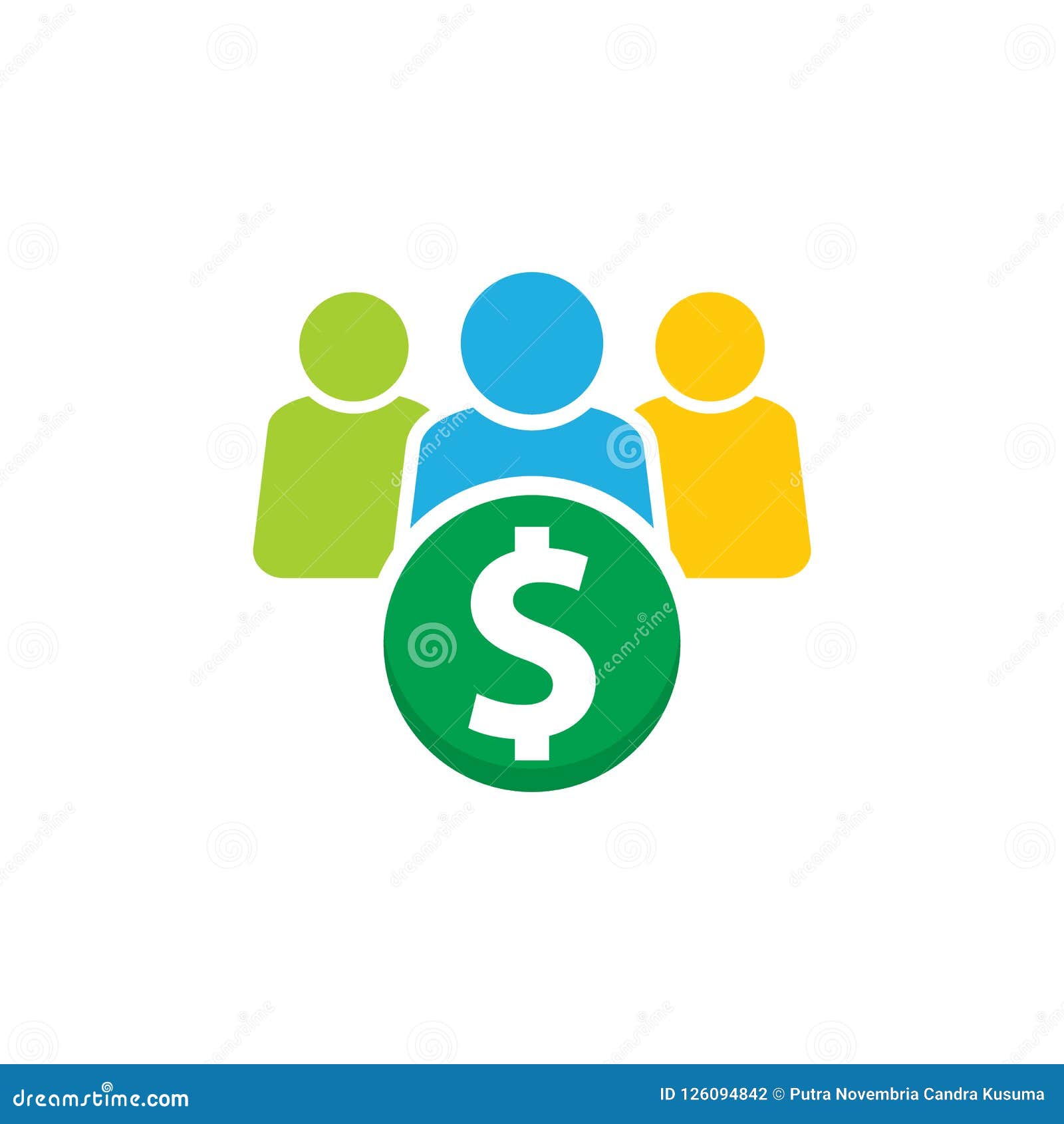 Money Group Logo Icon Design Stock Vector - Illustration of currency ...