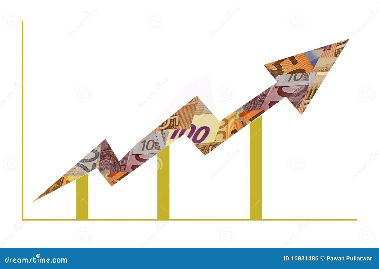 Money growth stock photo. Image of investment, cash, share - 16831486