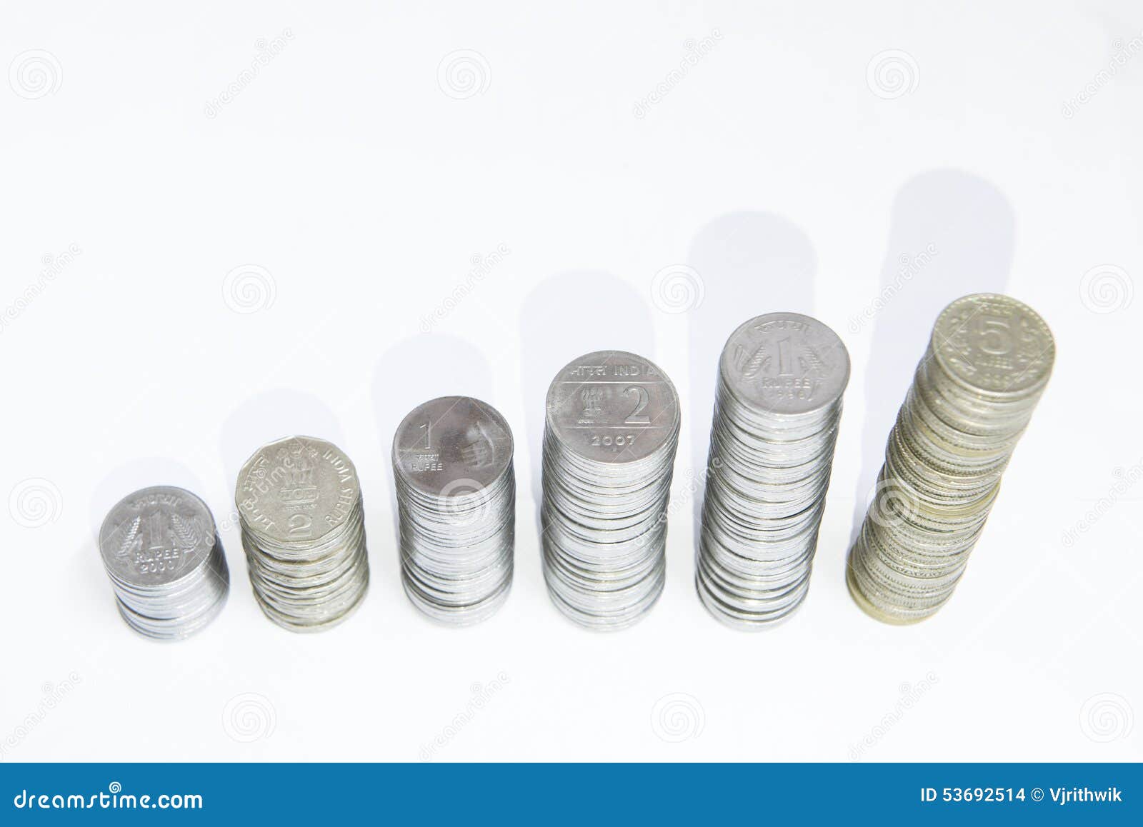 Money growth coins stock photo. Image of economics, bank - 53692514