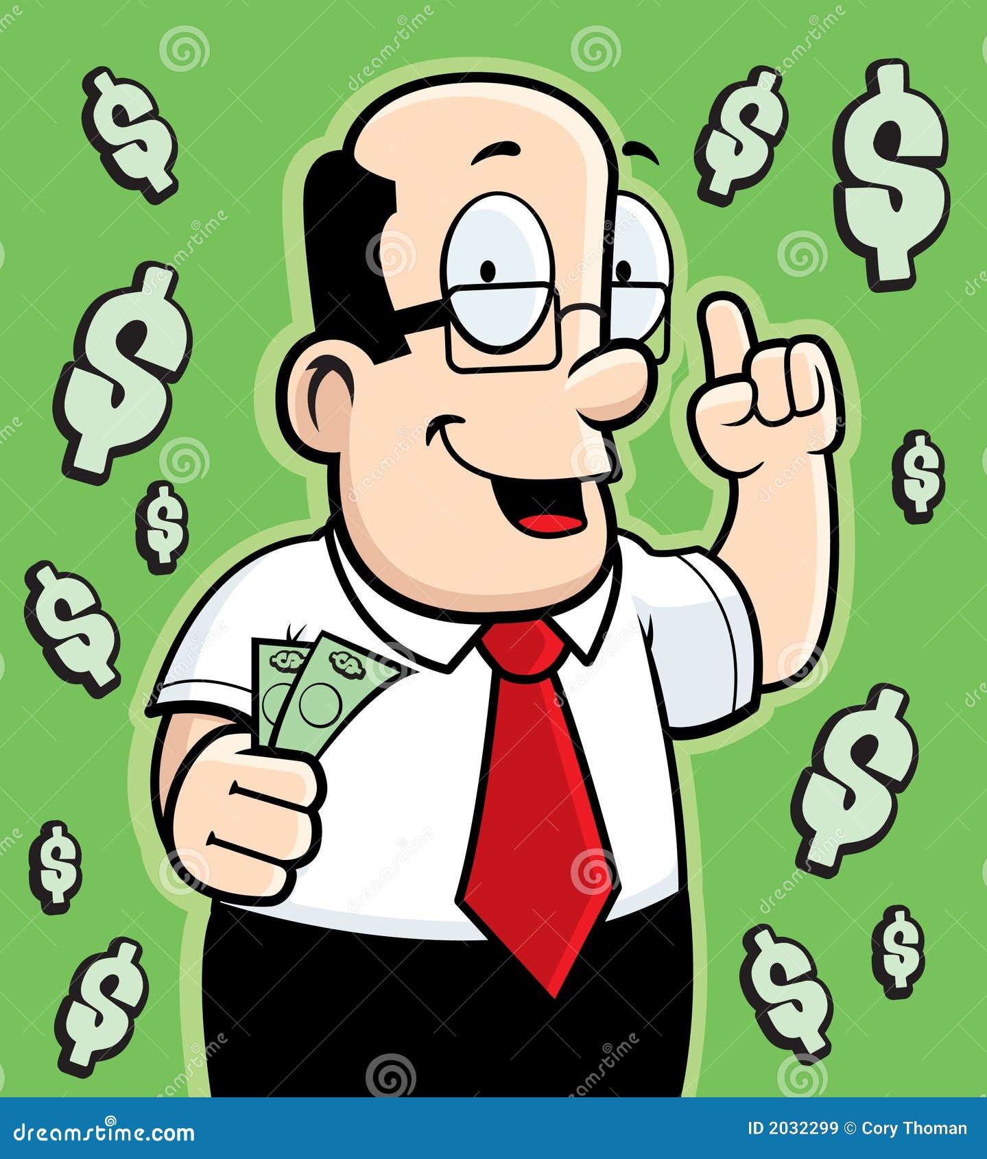 Money Guy stock vector. Illustration of saving, money - 2032299