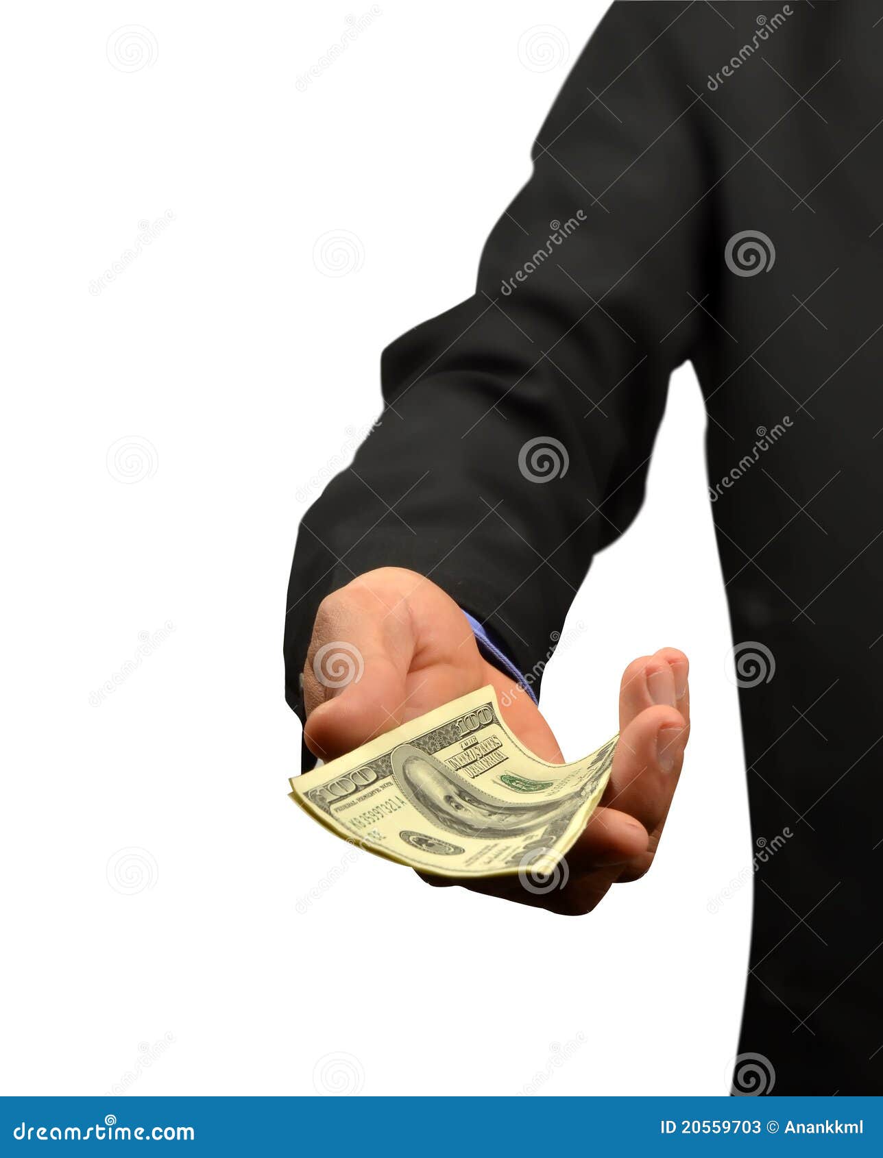 Money in hand stock image. Image of bank, holding, currency - 20559703