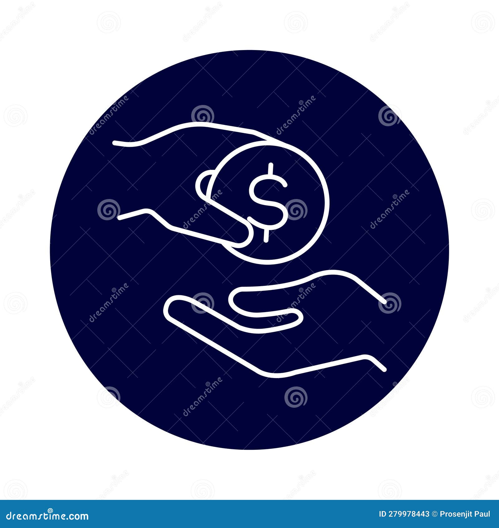 Money, Hand, Hand Over, Money Hand Over Icon Stock Vector ...