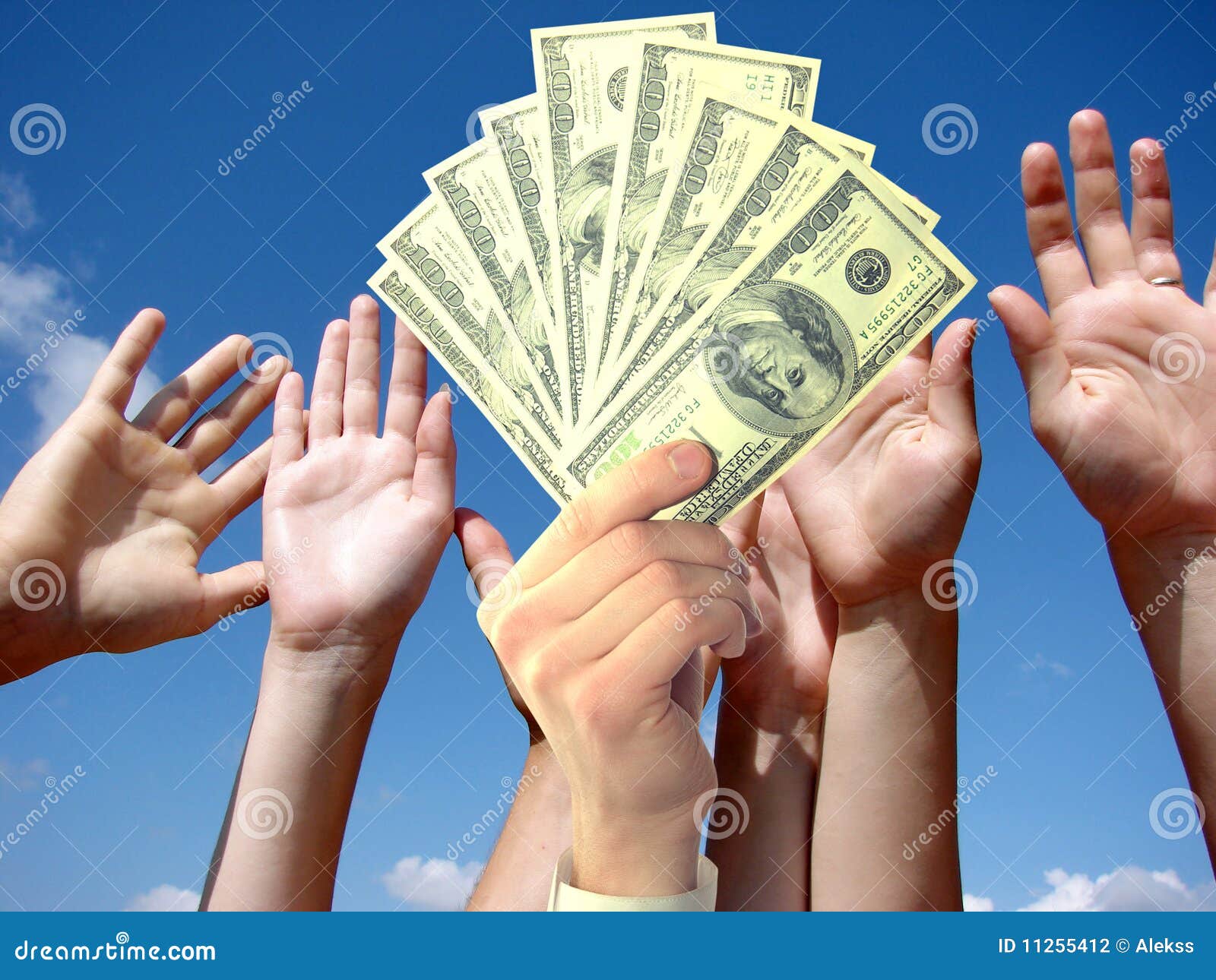 Money in hands stock photo. Image of businessman, people - 11255412