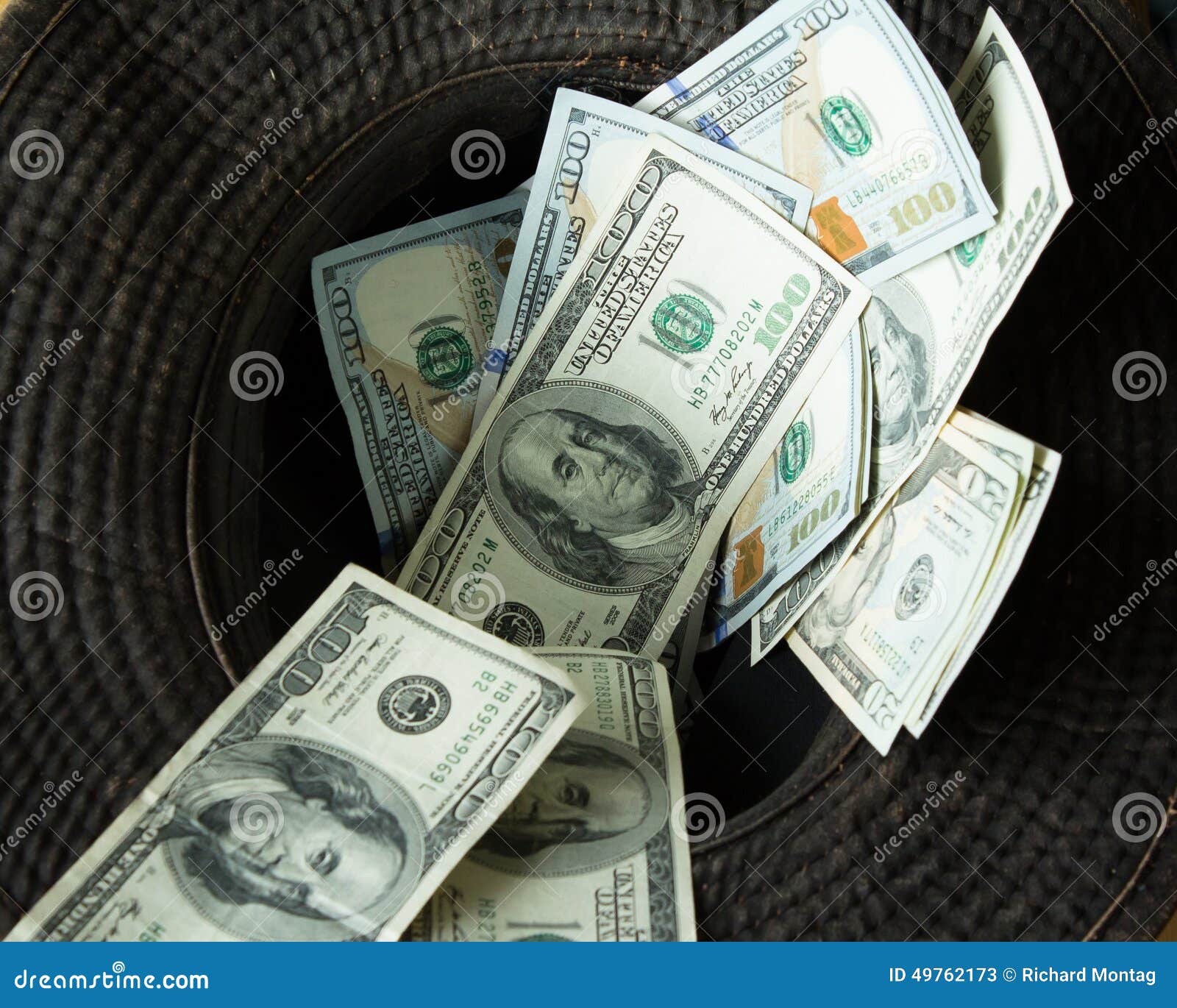 Money Hat stock image. Image of dollar, investment, network - 49762173