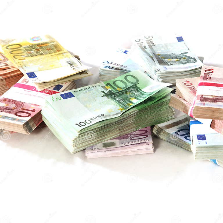 Money in a heap - stack stock photo. Image of pile, credit - 20749216