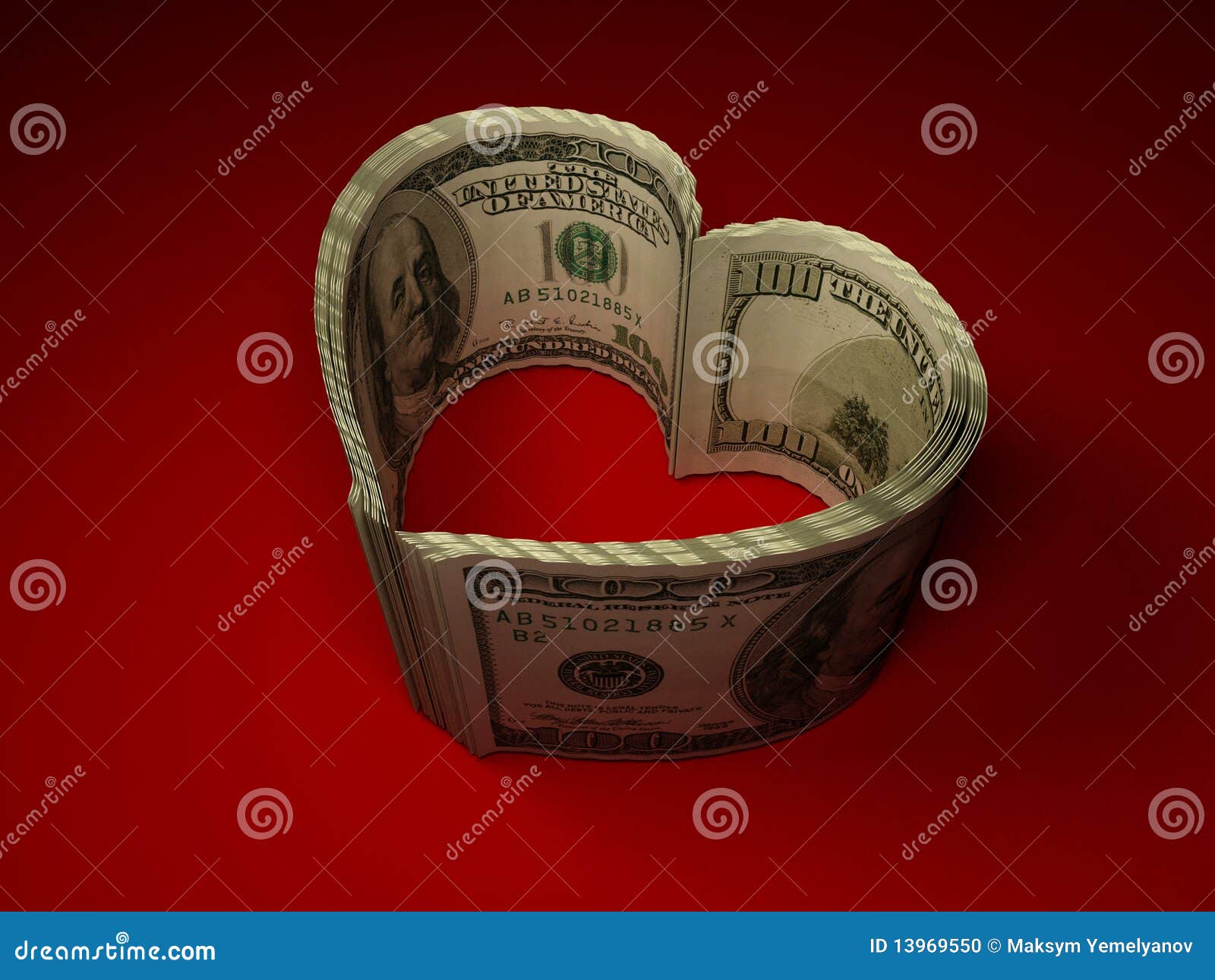 Money Bag With Heart Icon. An Icon Of A Money Bag With A Heart ...