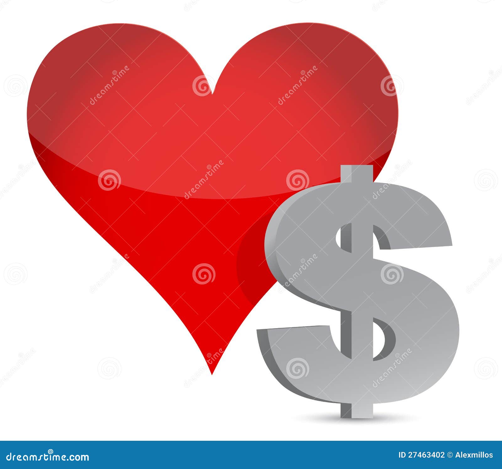 Money Bag With Heart Icon. An Icon Of A Money Bag With A Heart ...
