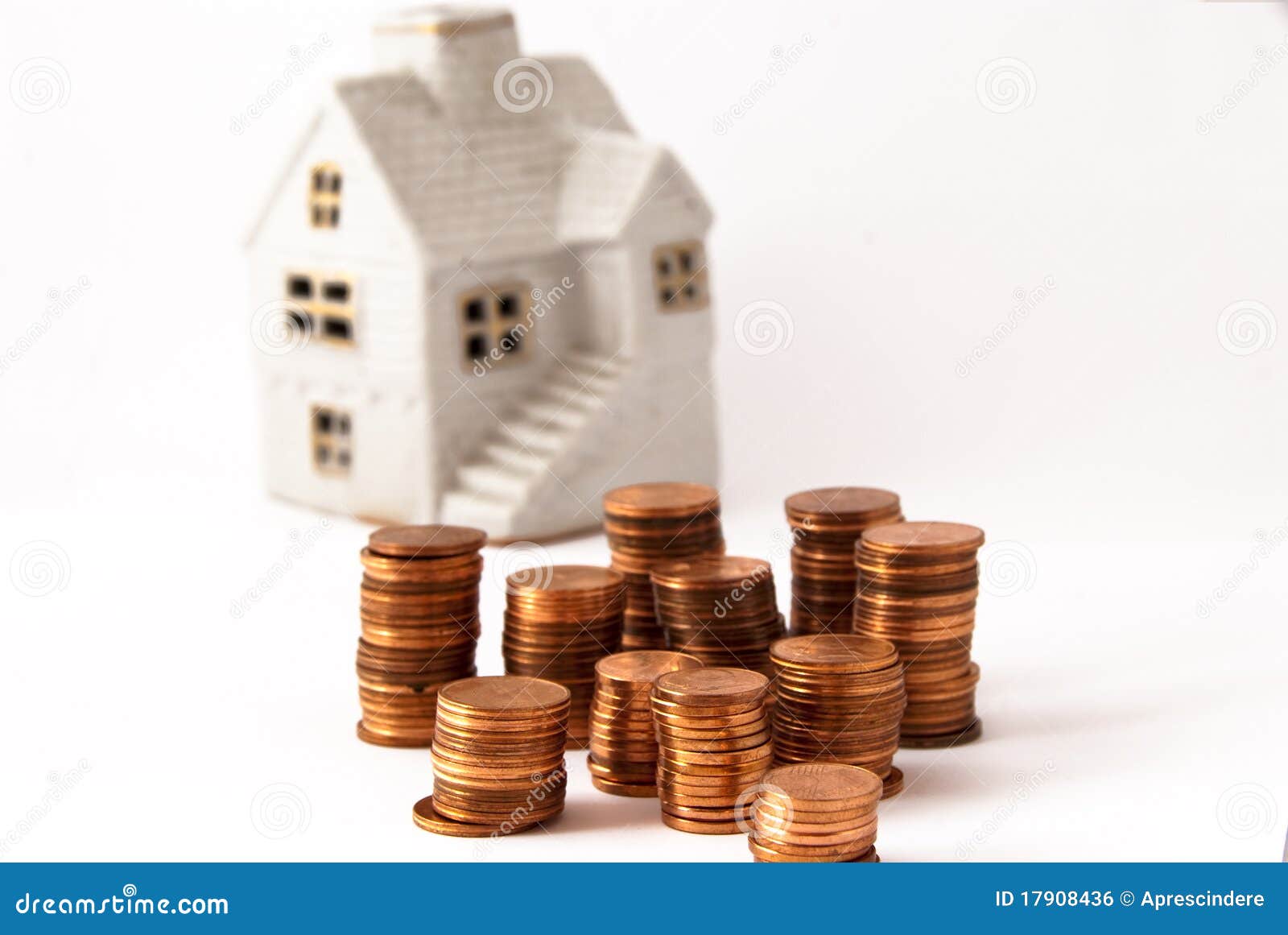 Money for house stock photo. Image of cash, finance, deposit - 17908436