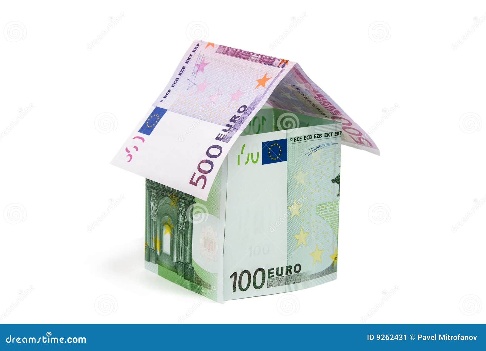 Money House stock image. Image of bill, paper, finance - 9262431