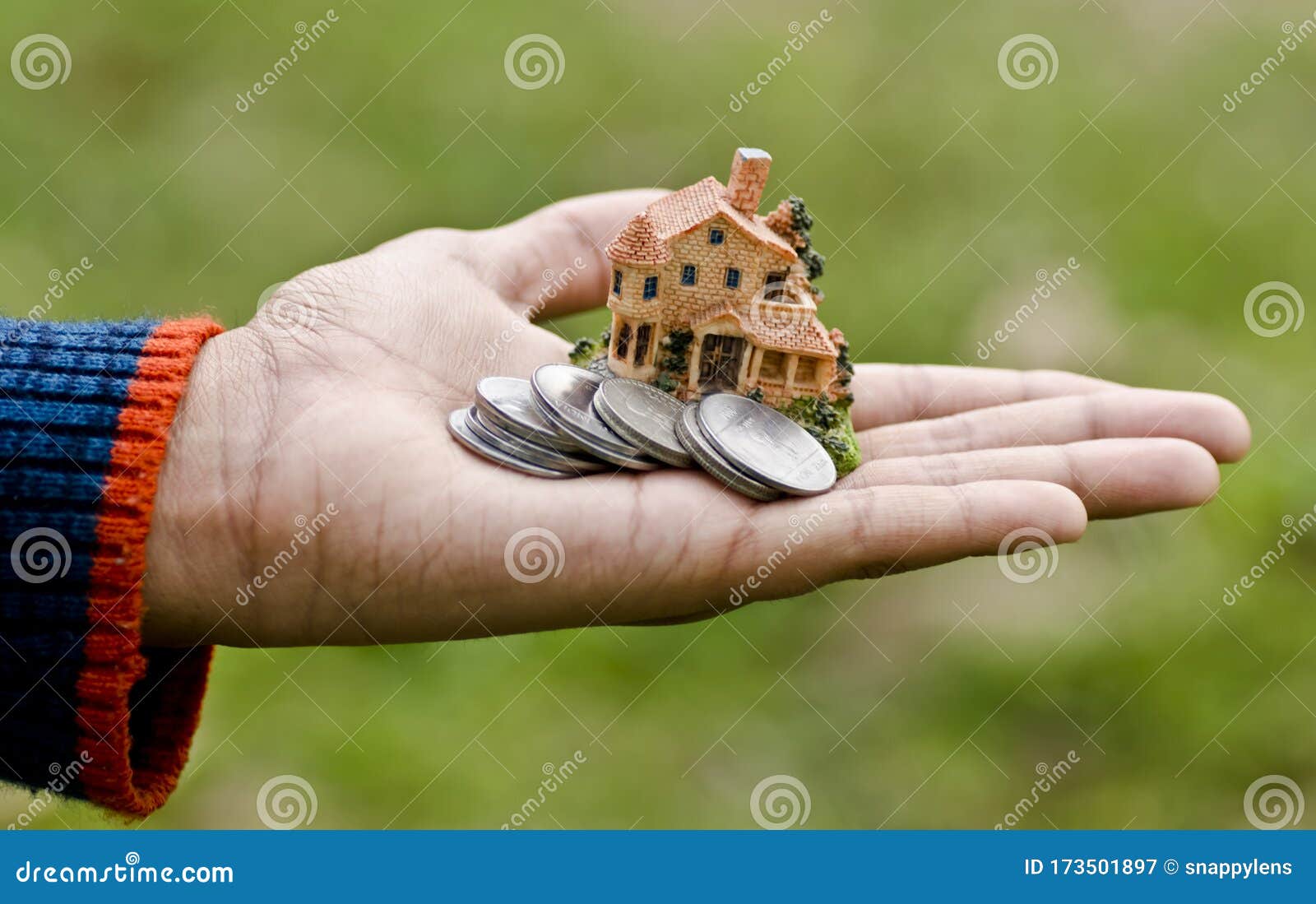 Money for house stock image. Image of insurance, finance - 173501897