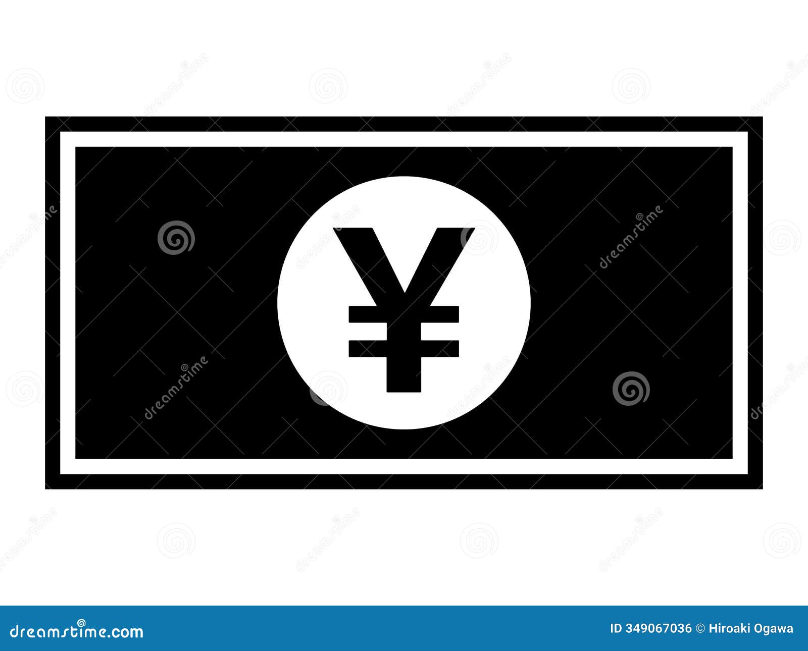 Money Icon (banknote Silhouette) Stock Illustration - Illustration of ...