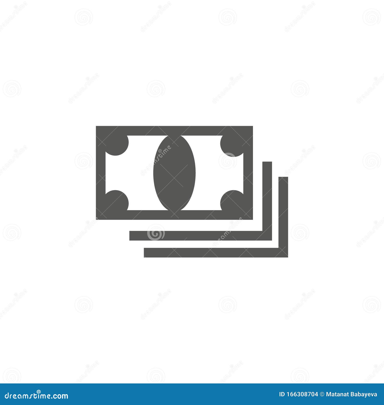 Money Icon Cash Symbol Logo Template Design Element Stock Vector ...