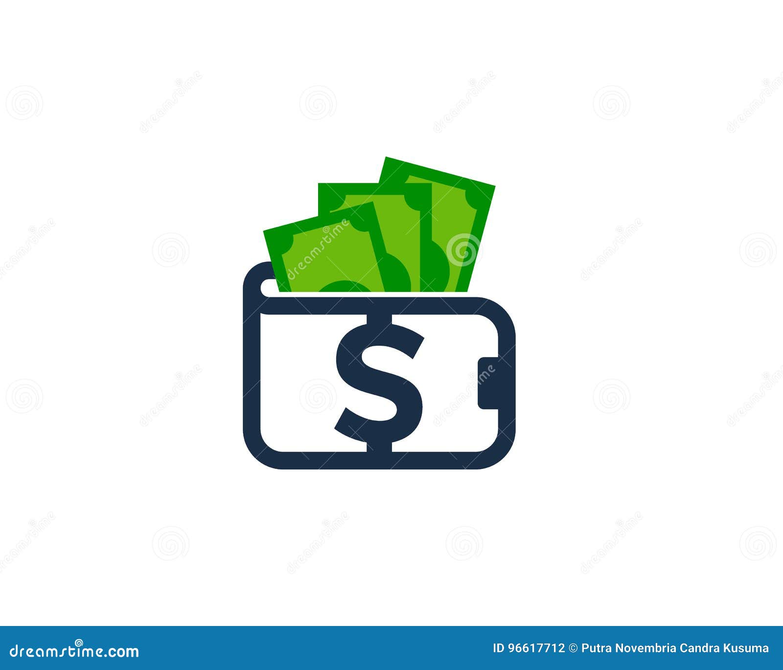 Money Icon Logo Design Element Stock Vector - Illustration of banking ...