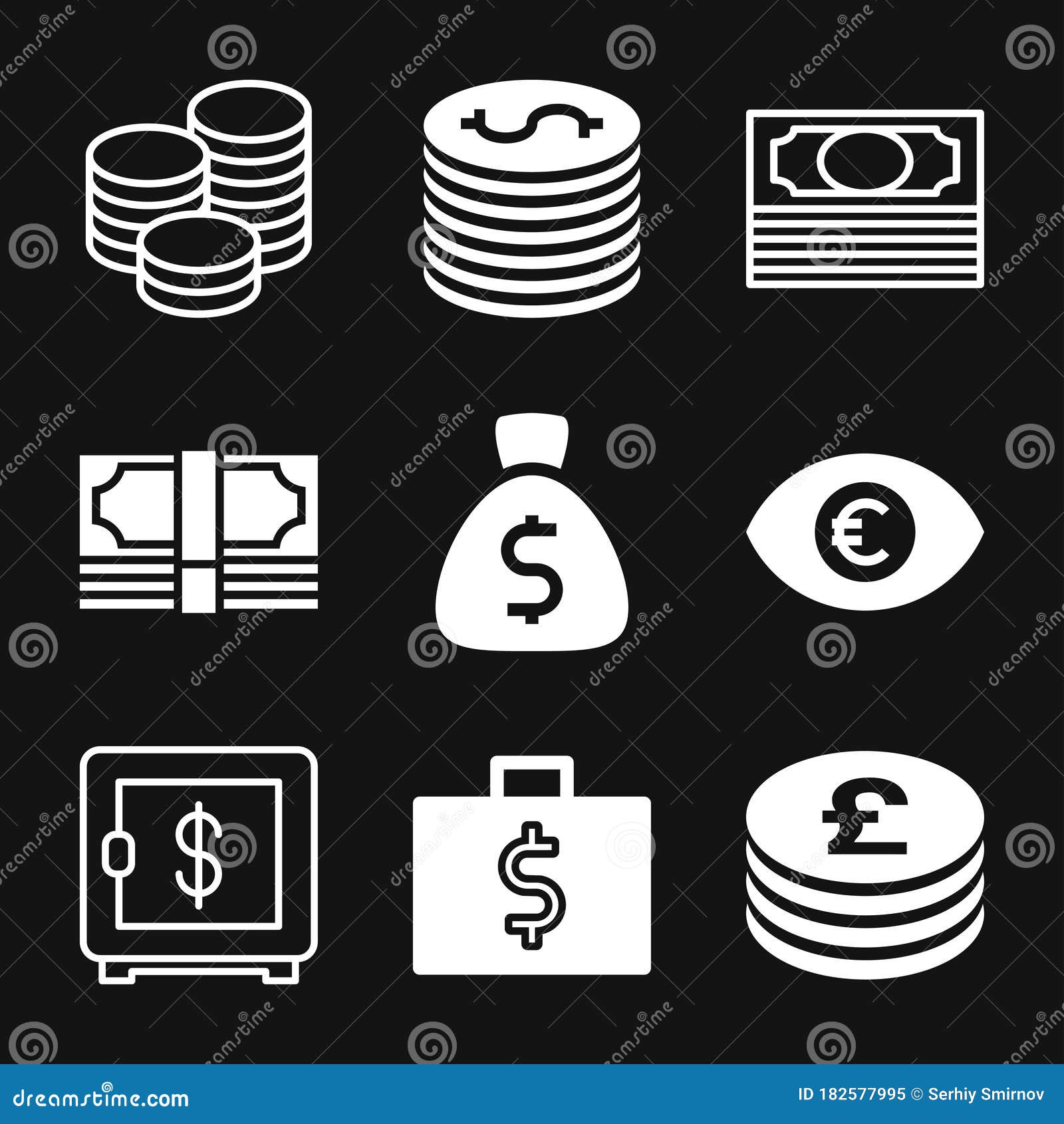 Money Icon. Universal Money Icon To Use in Web and Mobile UI Stock ...