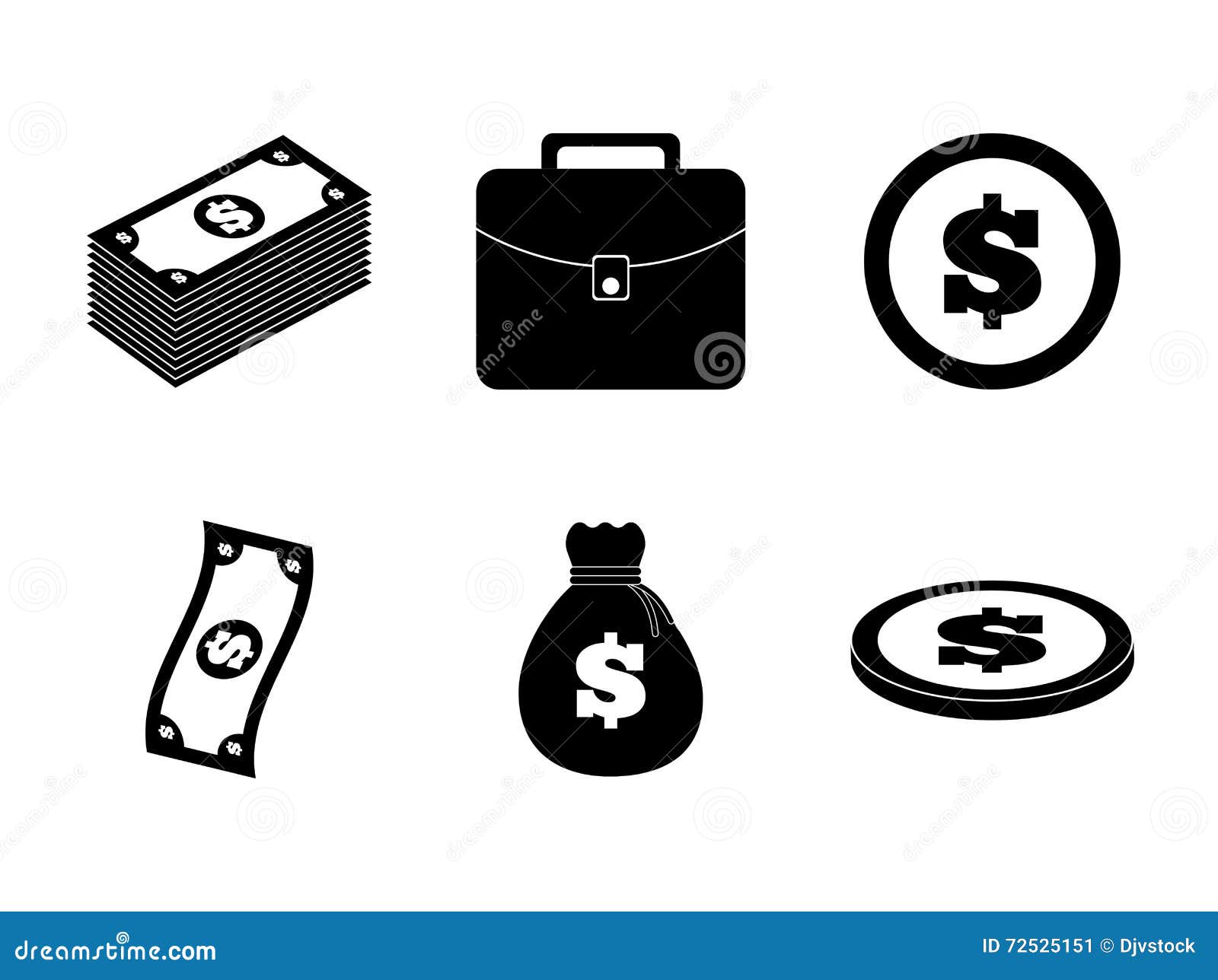 Money Icon. Value Concept. Flat Illustration Stock Vector ...