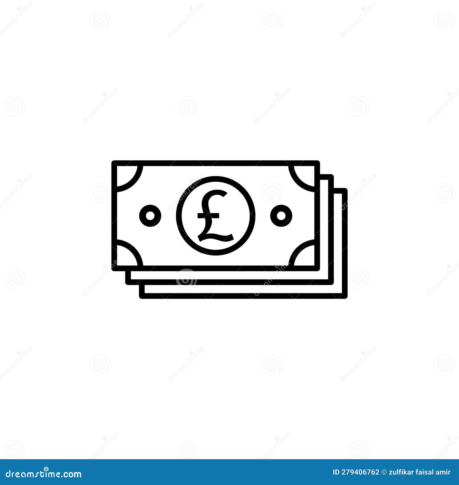 Money Icon . Money Vector Icon Stock Vector - Illustration of payment ...