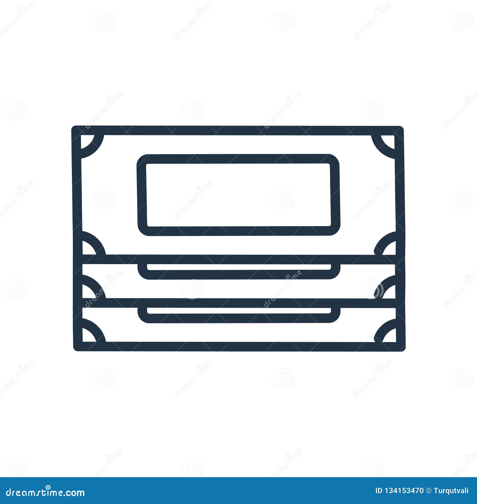 Money Icon Vector Isolated on White Background, Money Sign Stock Vector ...