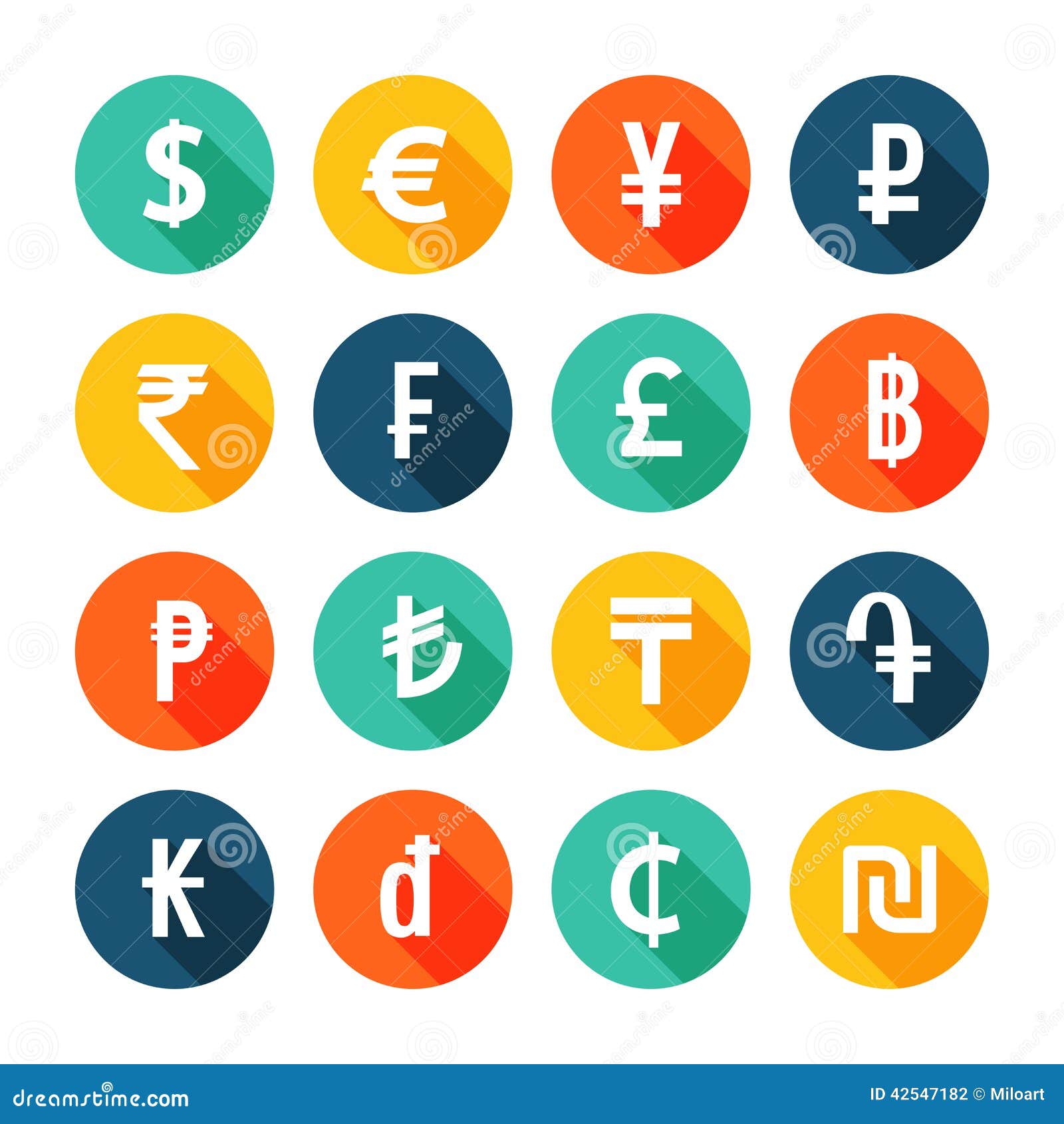 Money icons set. stock vector. Illustration of credit - 42547182