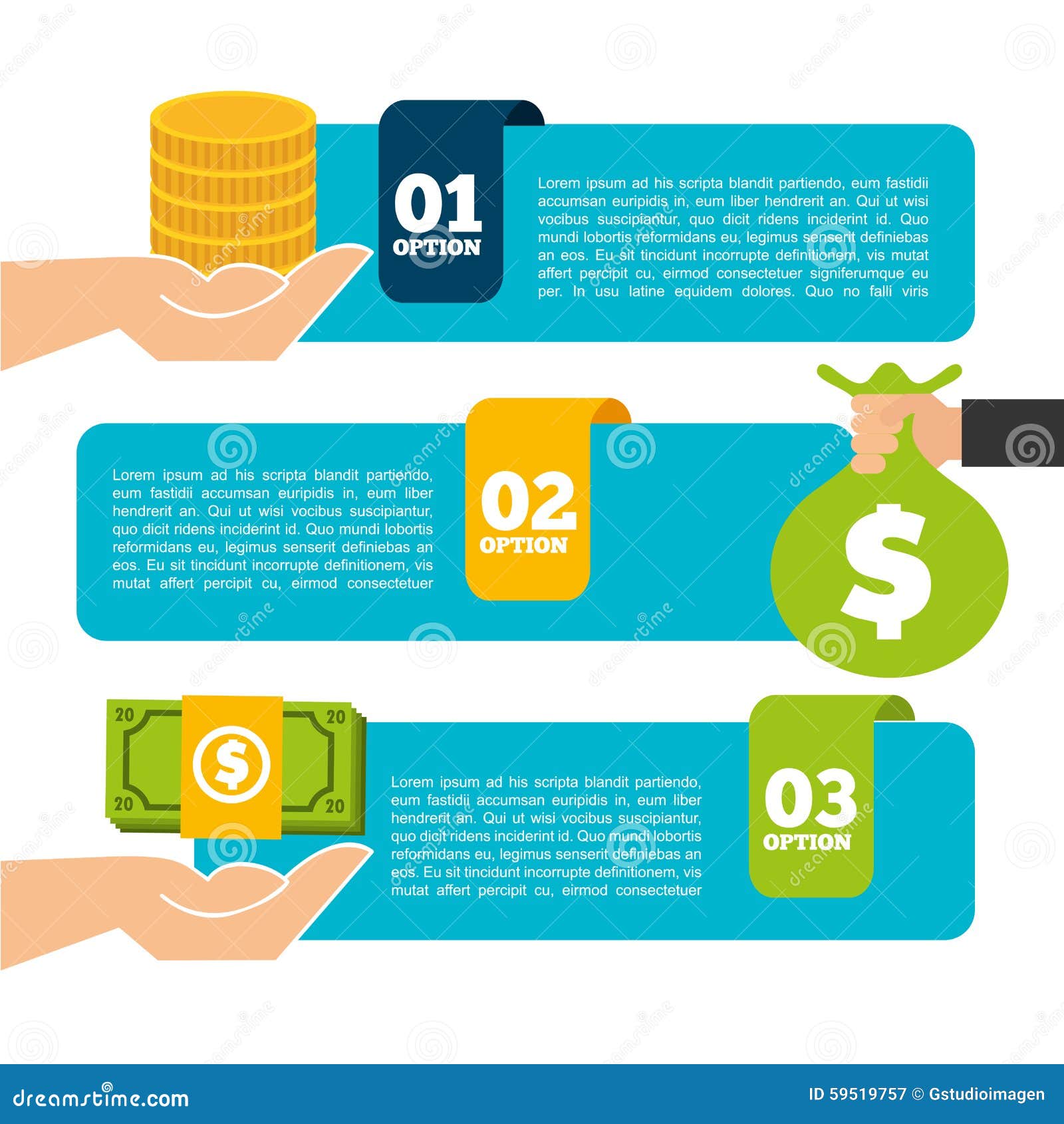 Money infographic stock vector. Illustration of numbers - 59519757