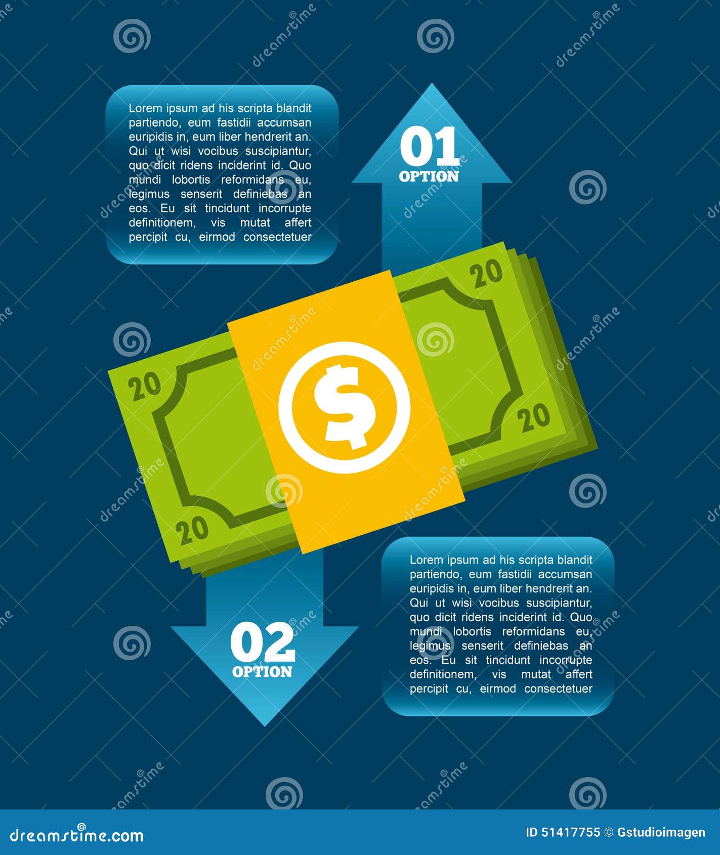 Money infographics stock vector. Illustration of chart - 51417755