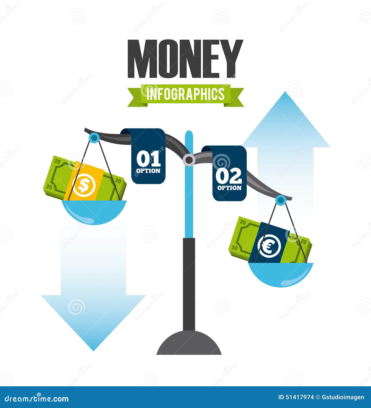 Money infographics stock vector. Illustration of business - 51417974