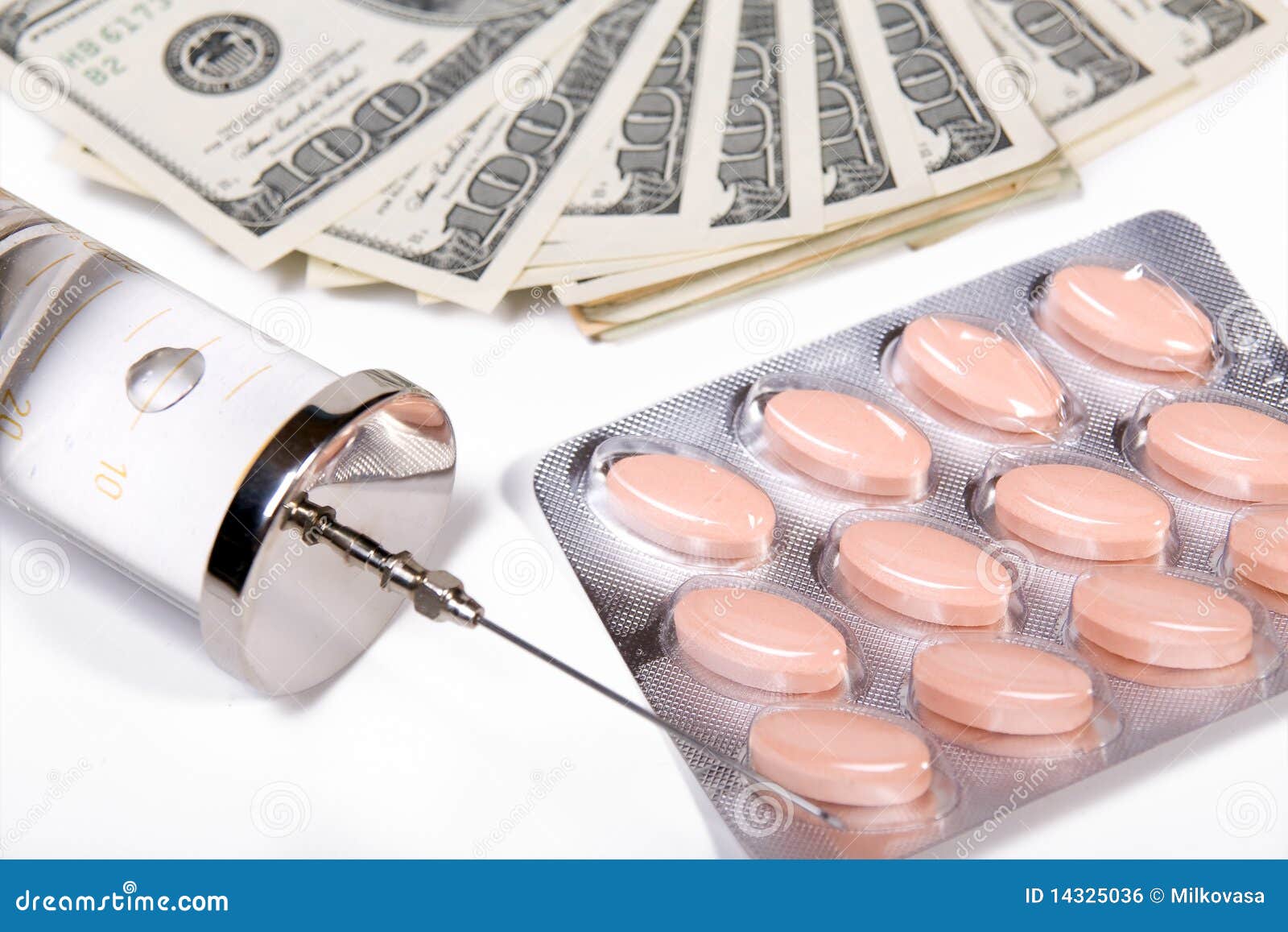 Money and injection stock photo. Image of medicinal, paper - 14325036