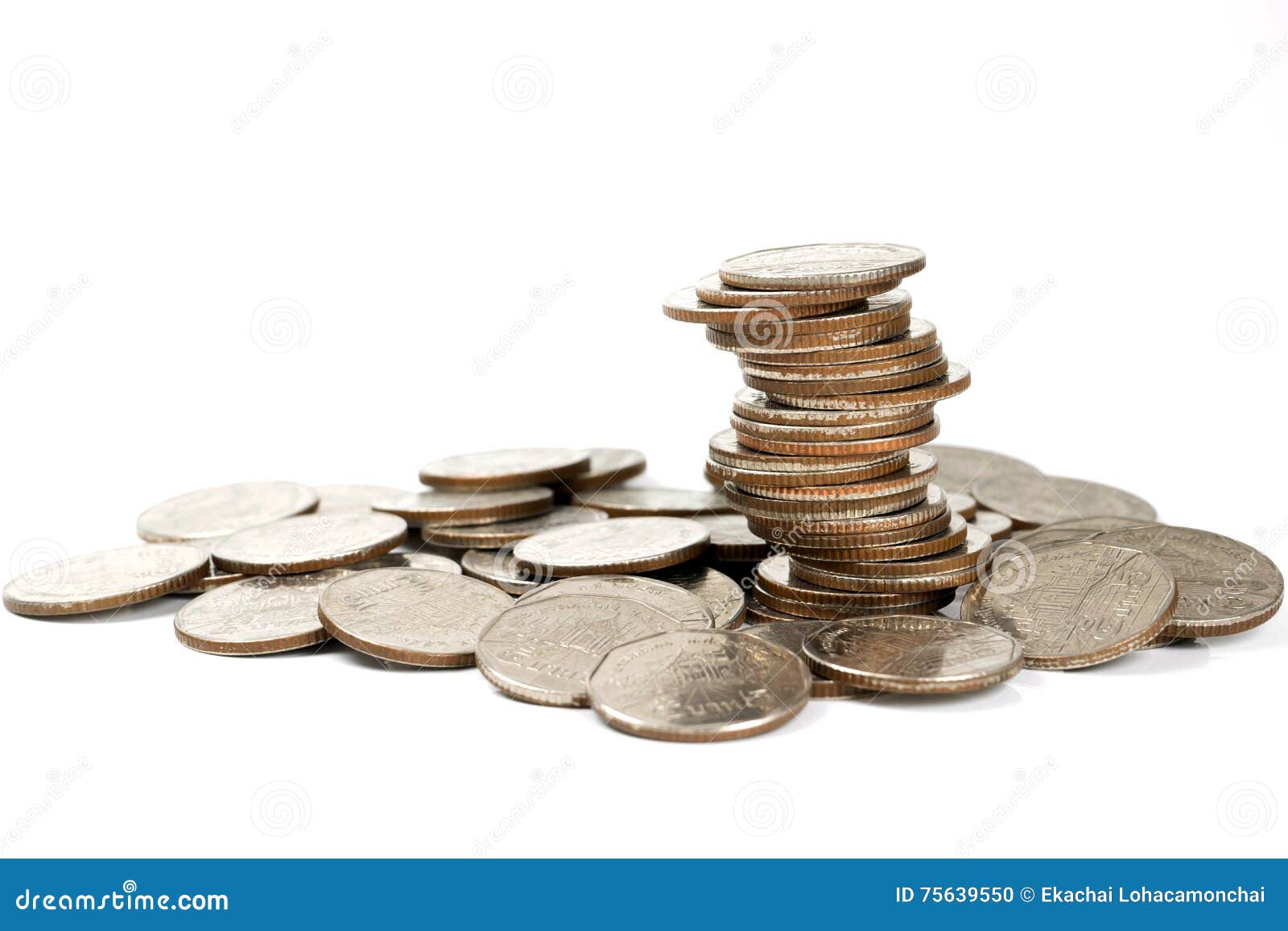 Money isolated over white stock photo. Image of cash - 75639550