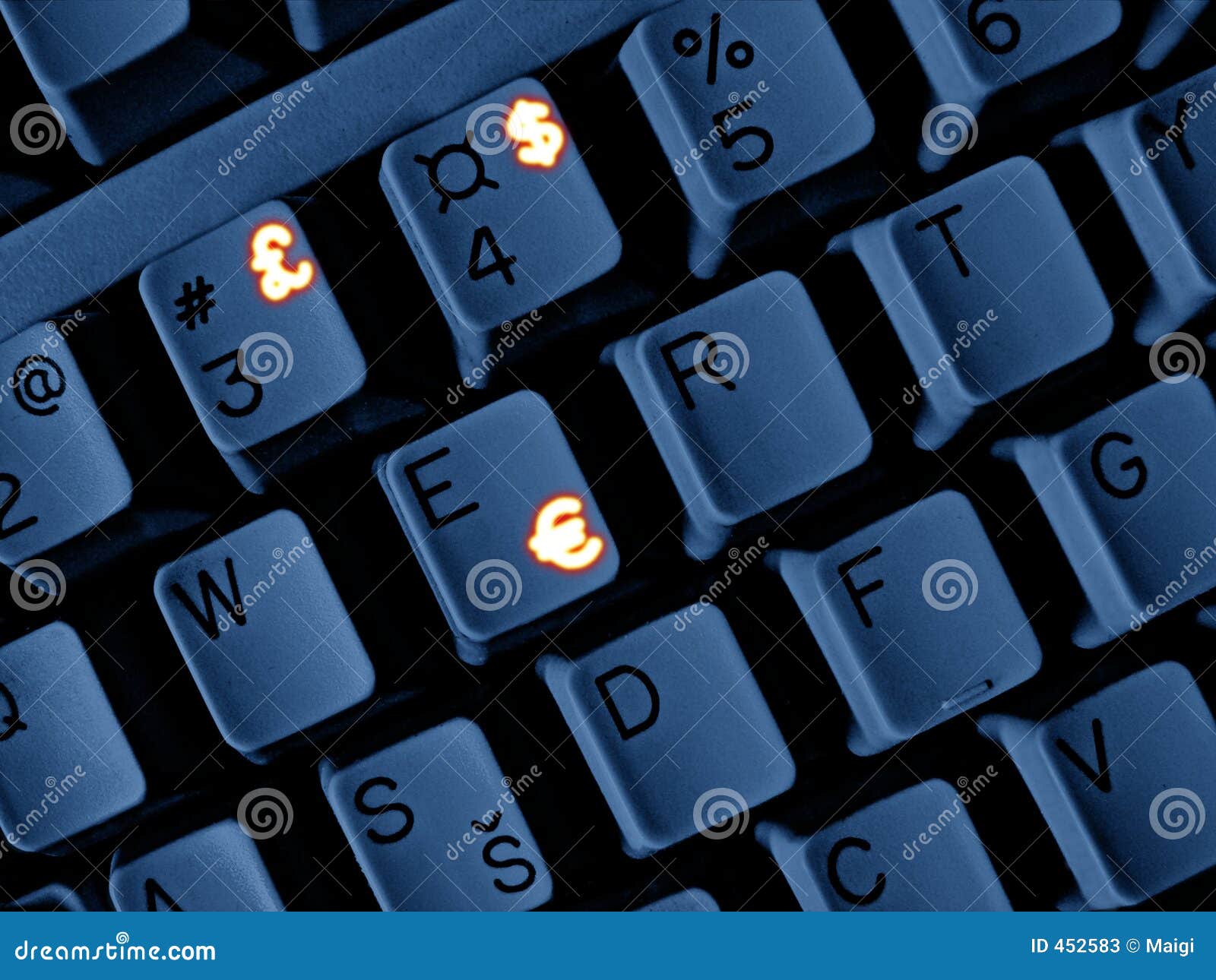 Money keyboard stock image. Image of business, finance - 452583