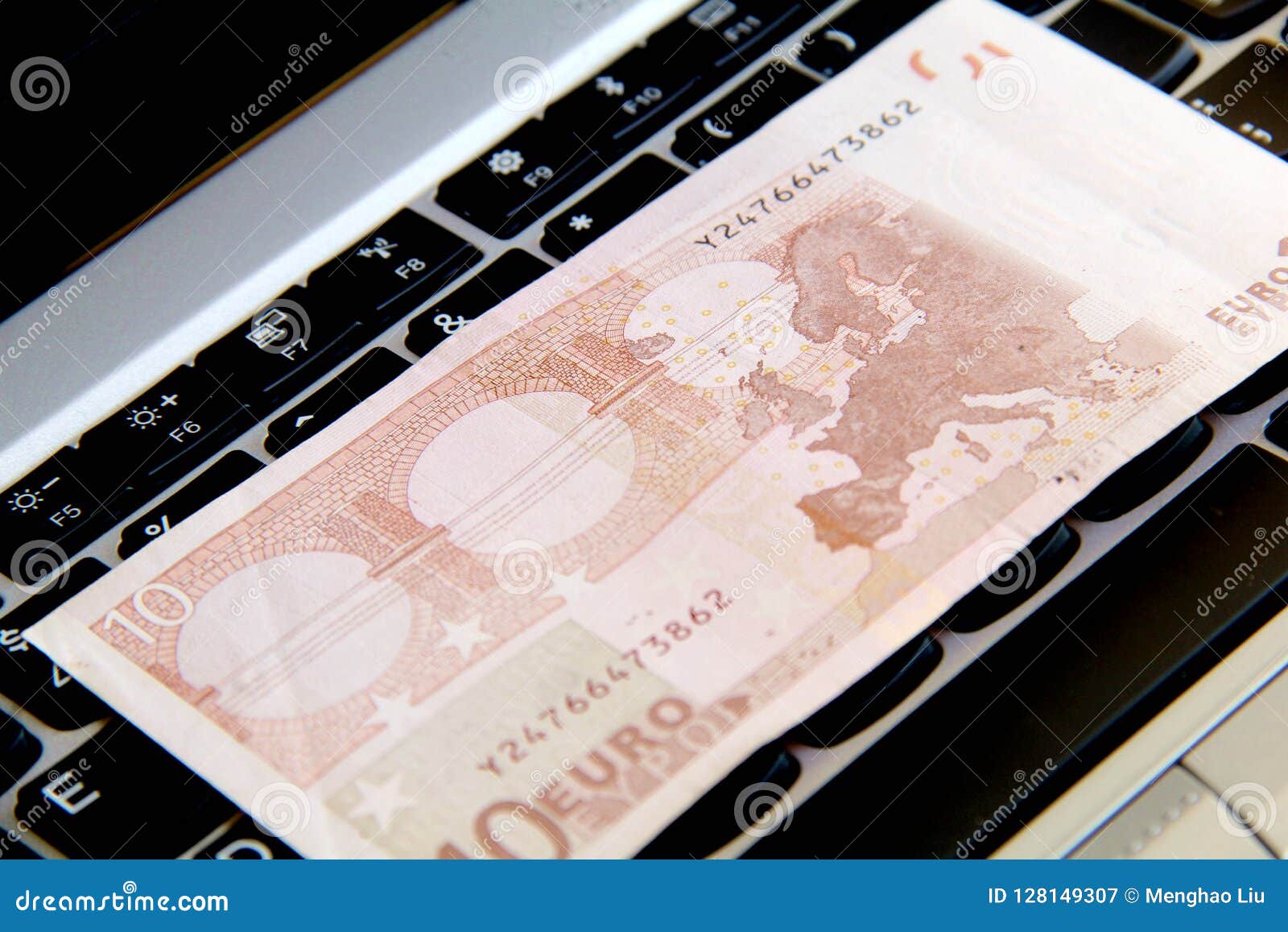 MONEY on KEYBOARD stock image. Image of banking, internet - 128149307
