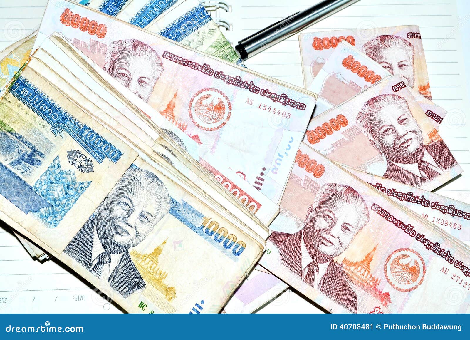 Money from Laos stock image. Image of poor, number, rate - 40708481