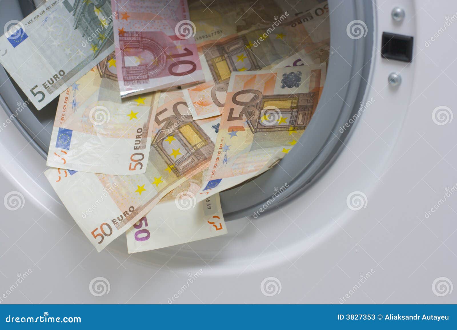 Money Laundering. Money Cleaning Concept Stock Image - Image of black ...