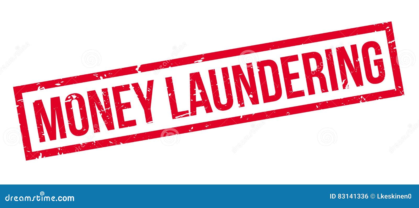 Money Laundering Rubber Stamp Stock Illustration - Illustration of ...