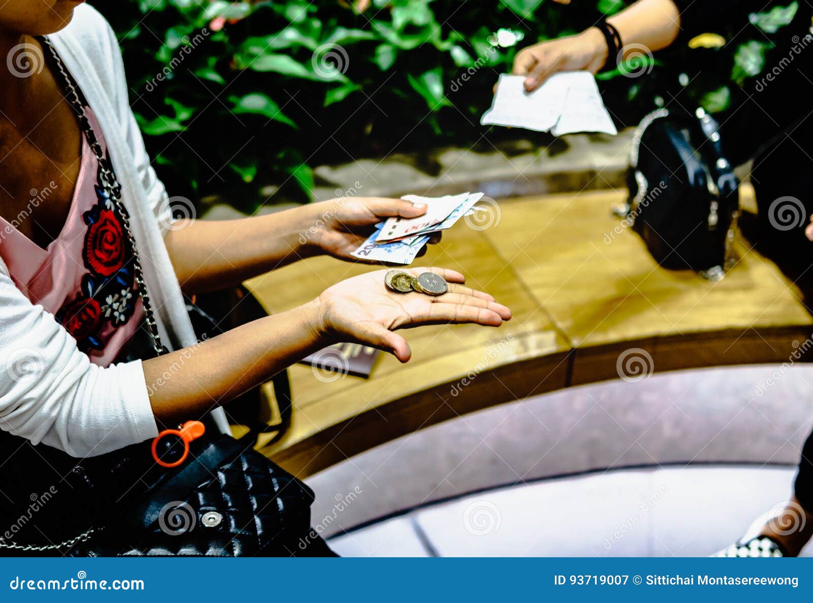 Money left over stock image. Image of bored, emotion - 93719007