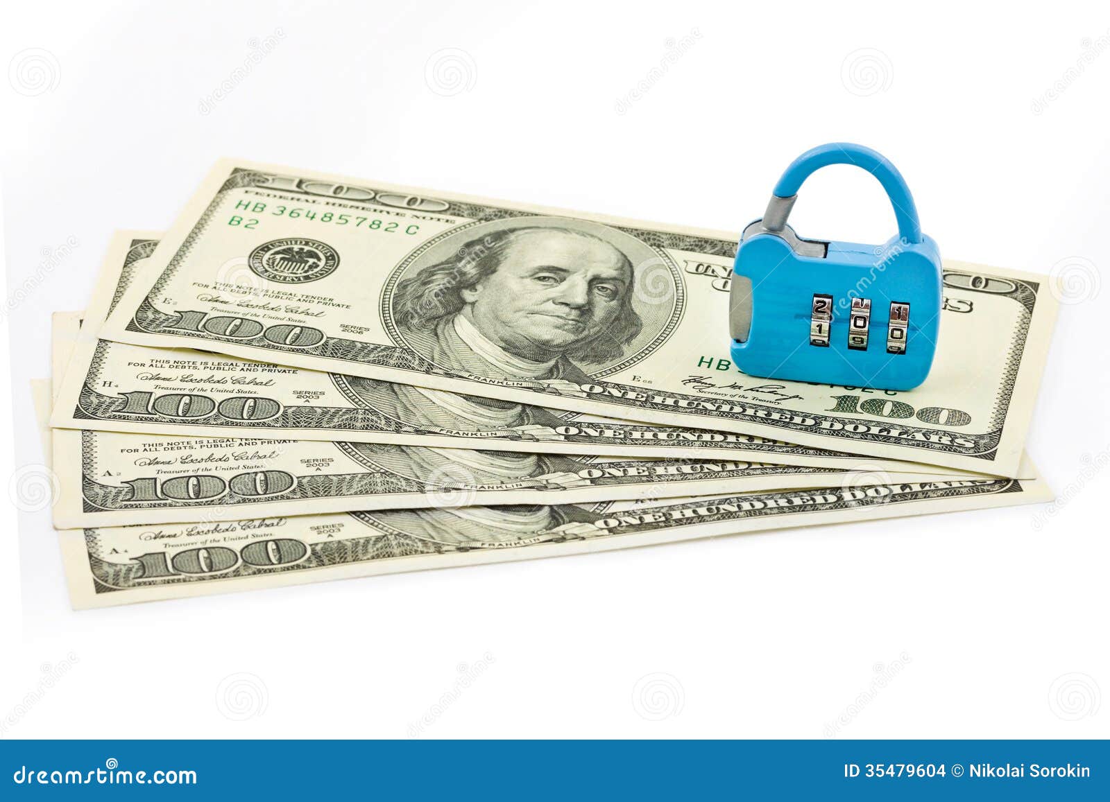 Money and lock stock photo. Image of safe, number, protection - 35479604