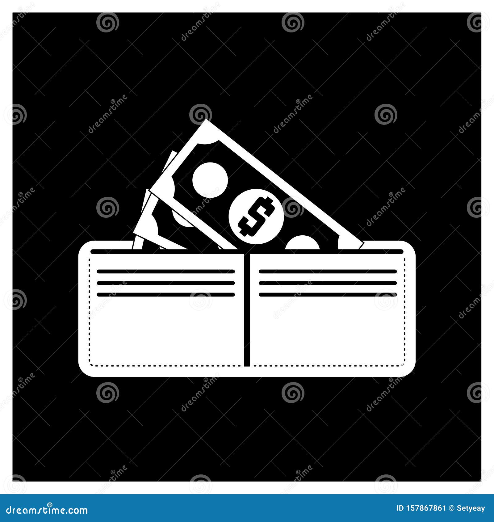 Money Logo Design Concept Vector. Illustration Template Stock Vector ...