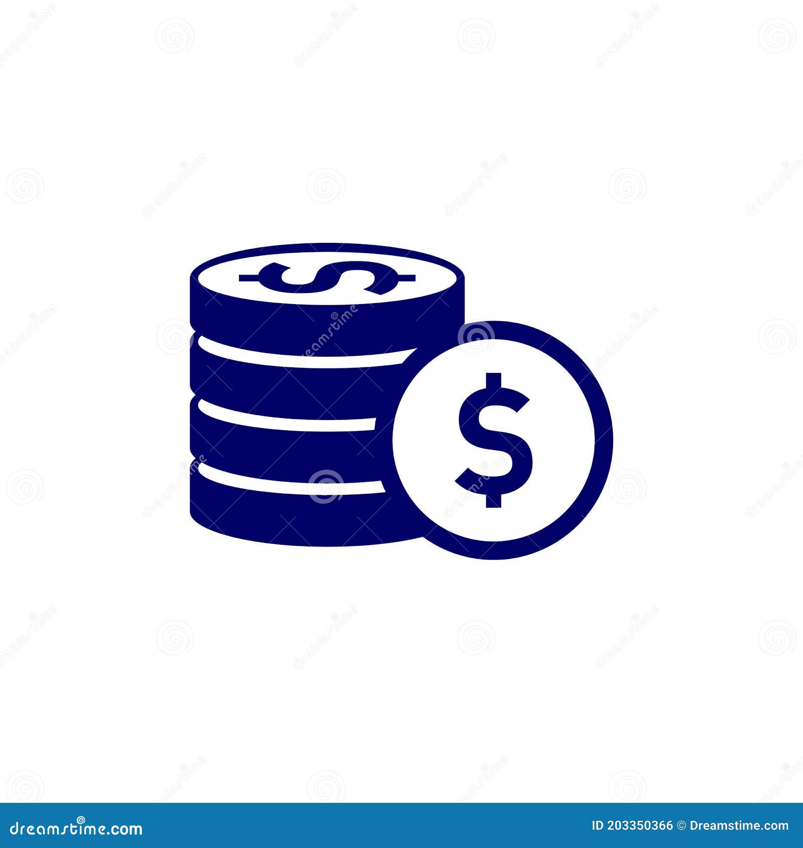 Money Logo Design Vector Template Business Logo Design Concept Icon ...