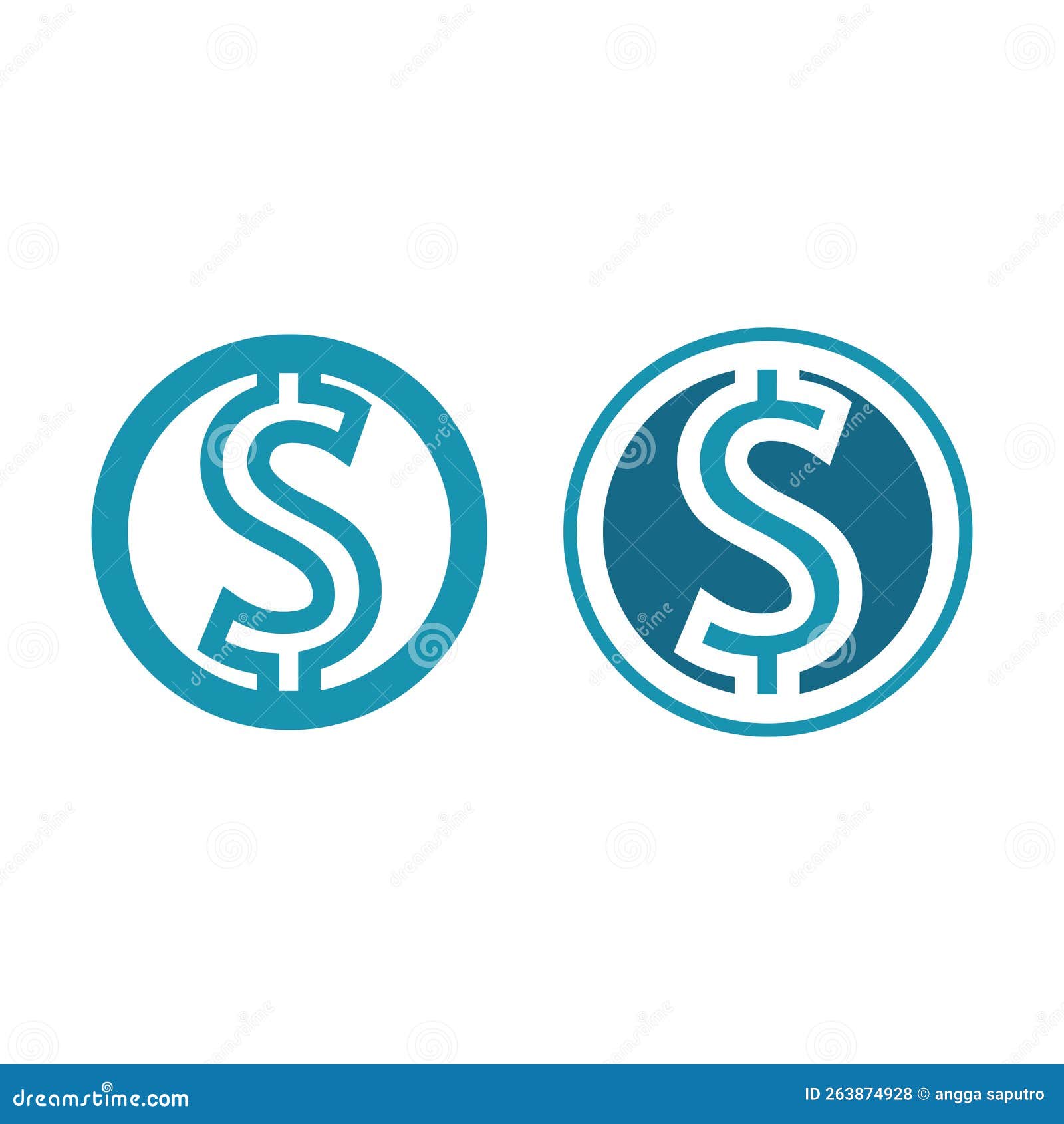 Money Logo and Icon Design Vector Illustration Stock Illustration ...