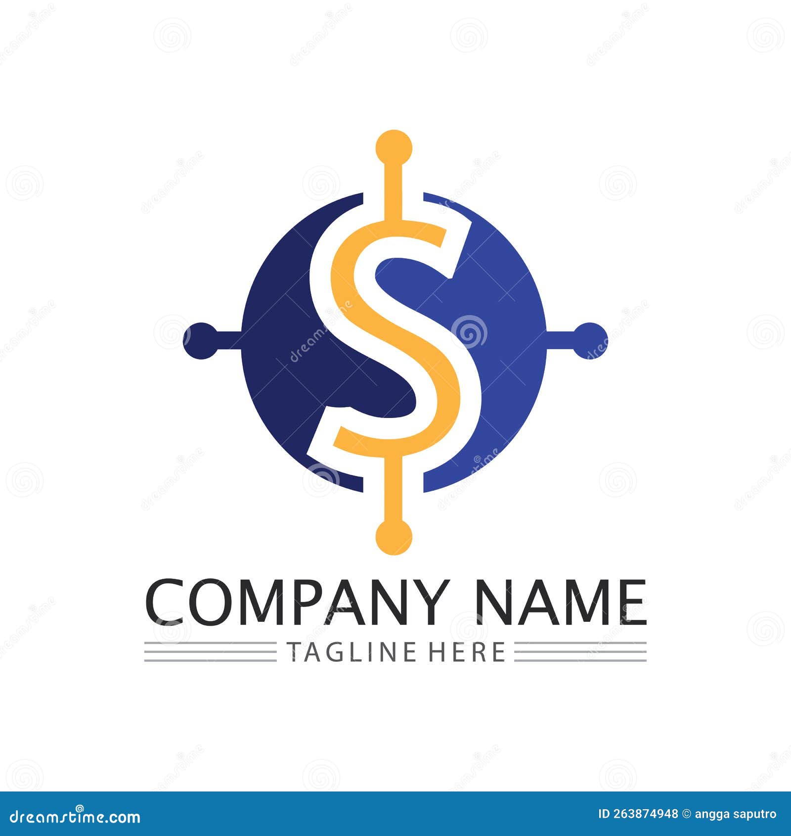 Money Logo and Icon Design Vector Illustration Stock Illustration ...