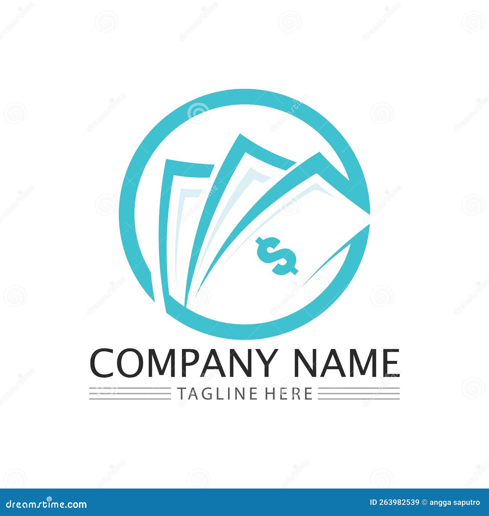 Money Logo and Icon Design Vector Illustration Stock Illustration ...