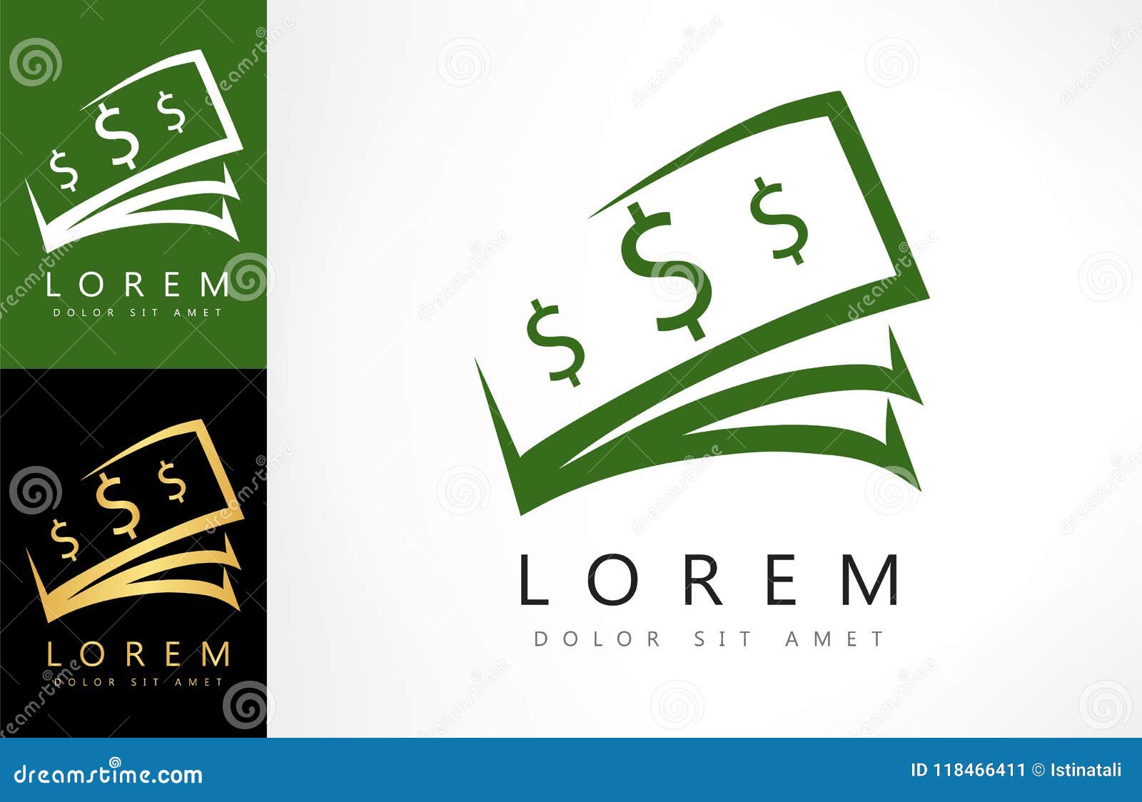 Money logo vector stock vector. Illustration of bill - 118466411