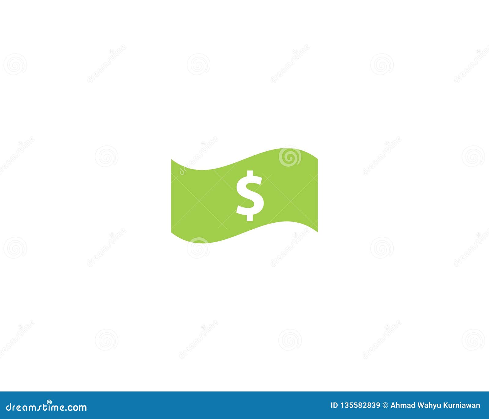 Money logo vector stock vector. Illustration of template - 135582839