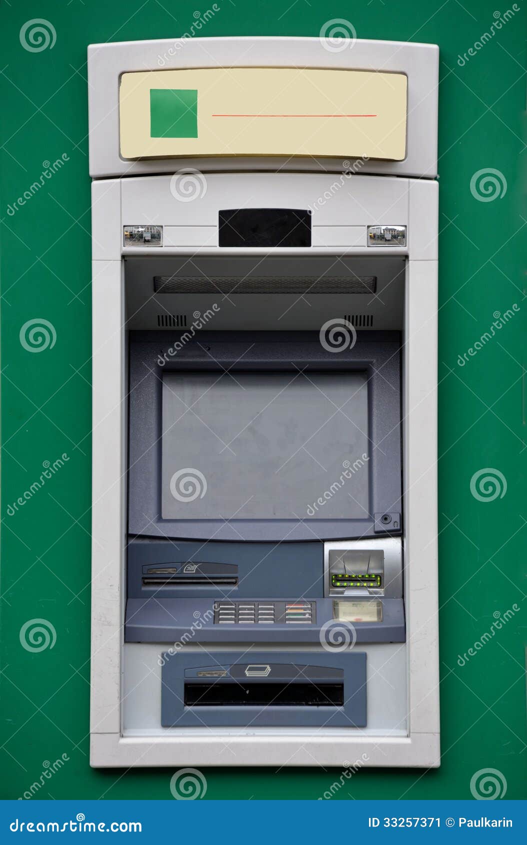Money machine stock image. Image of automatic, office - 33257371
