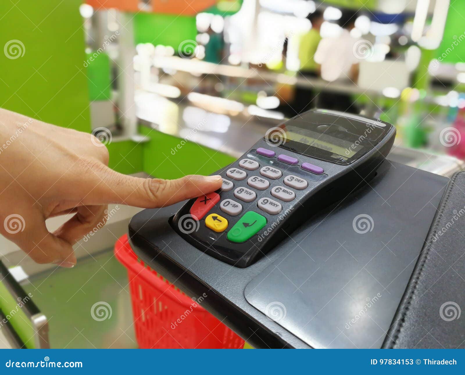 Electronic Cash Counting Machine. Counting Money On Bank Automatic ...