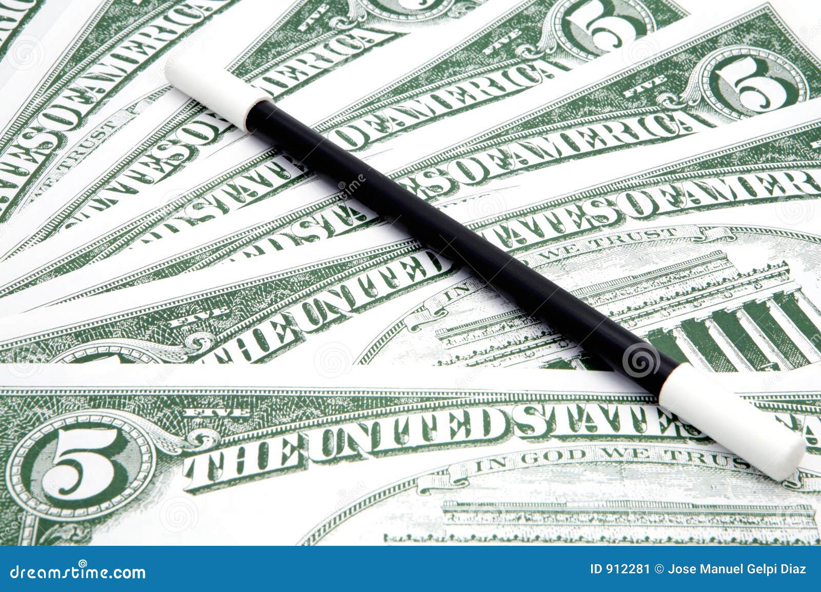 Money by magic art stock image. Image of affluence, fortune - 912281