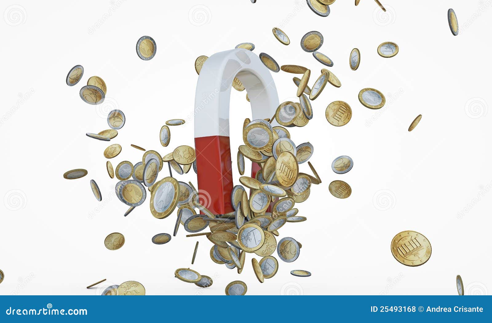 Money magnet stock illustration. Illustration of cash - 25493168