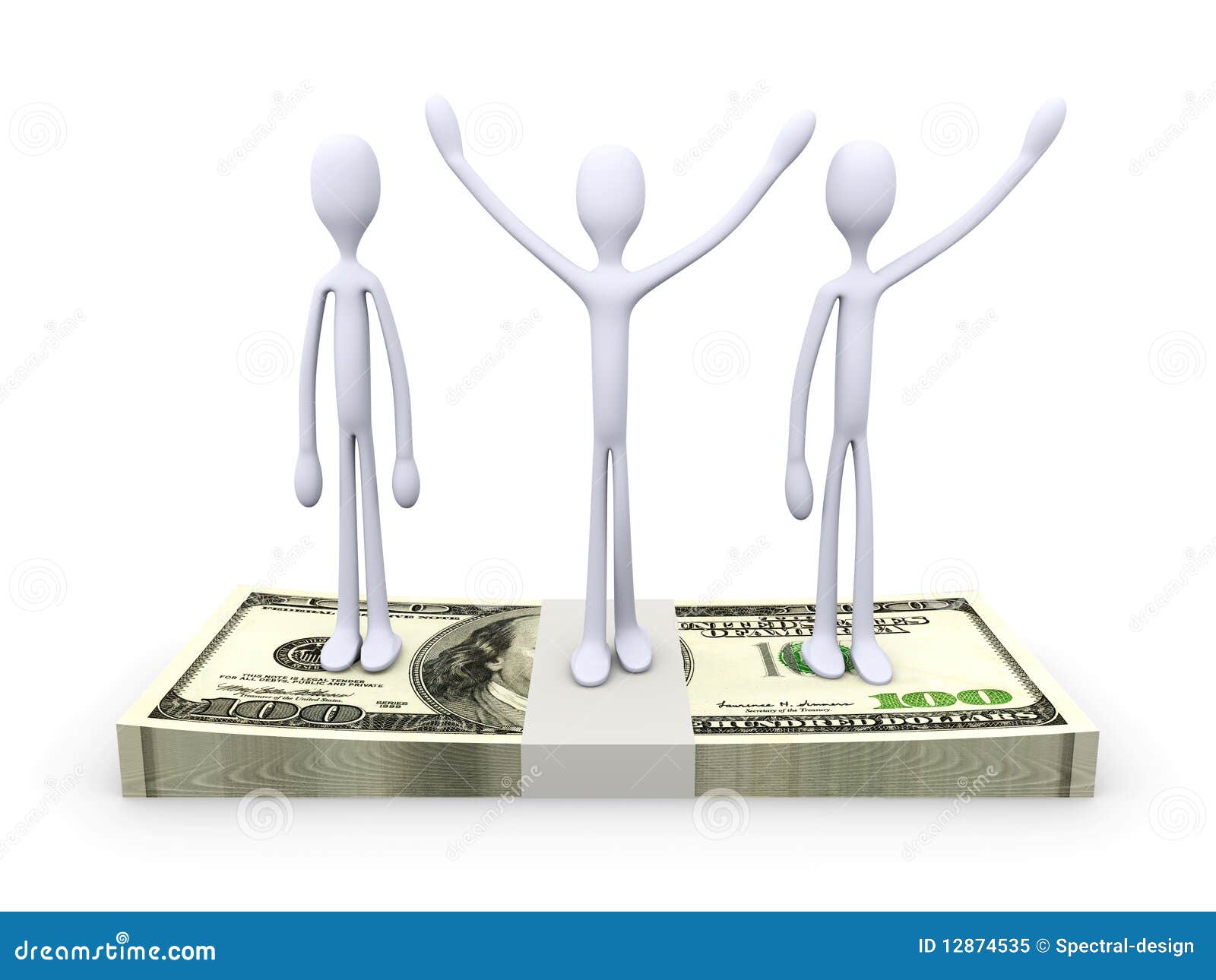 The money makers stock illustration. Illustration of conceptual - 12874535