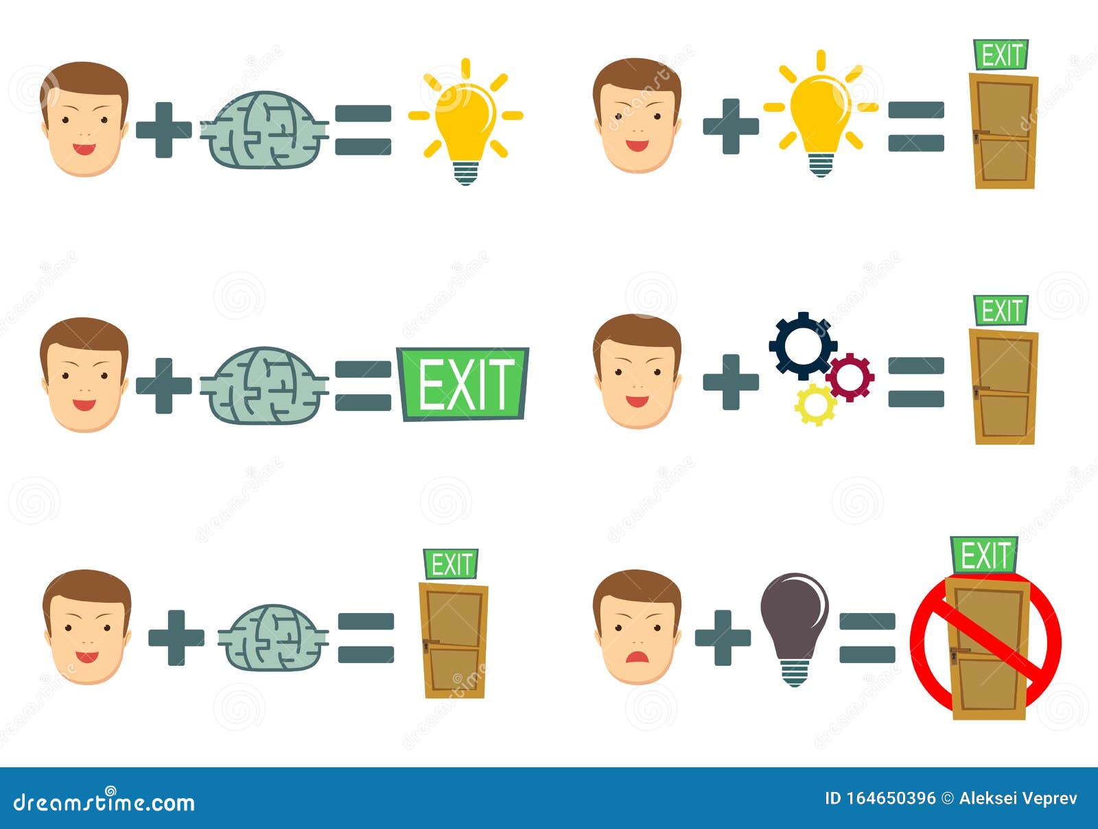 Money making formula. stock vector. Illustration of financial - 164650396